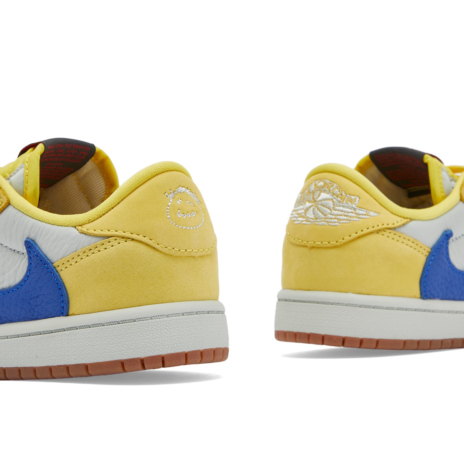 Air Jordan x Travis Scott 1 Retro Low OG SP PS Canary,Light Silver ...