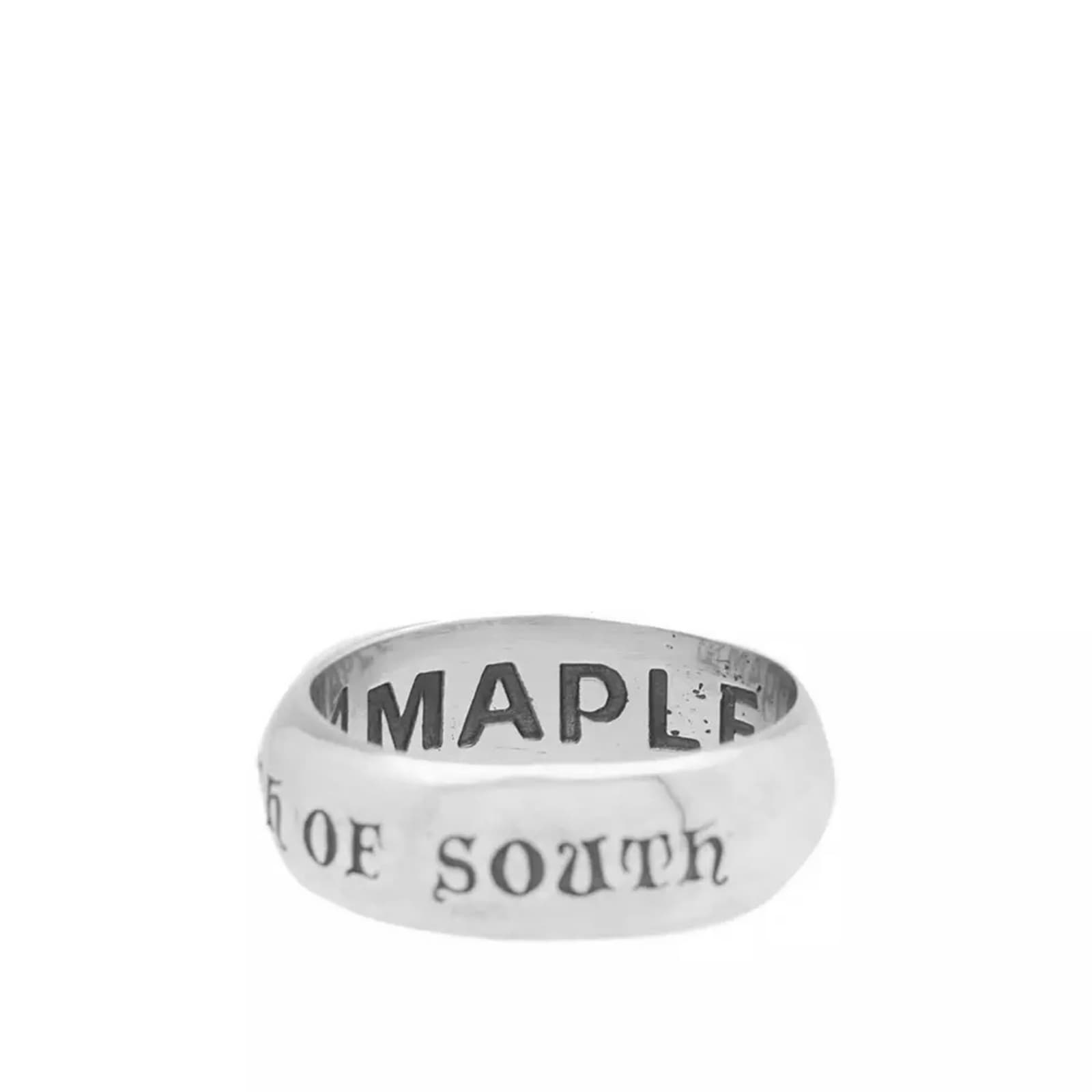 Maple North Of South Ring Silver | END. (KR)
