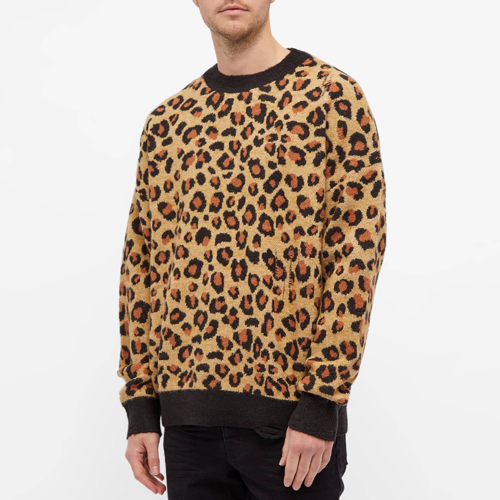 Other Leopard Crew Knit Leopard End