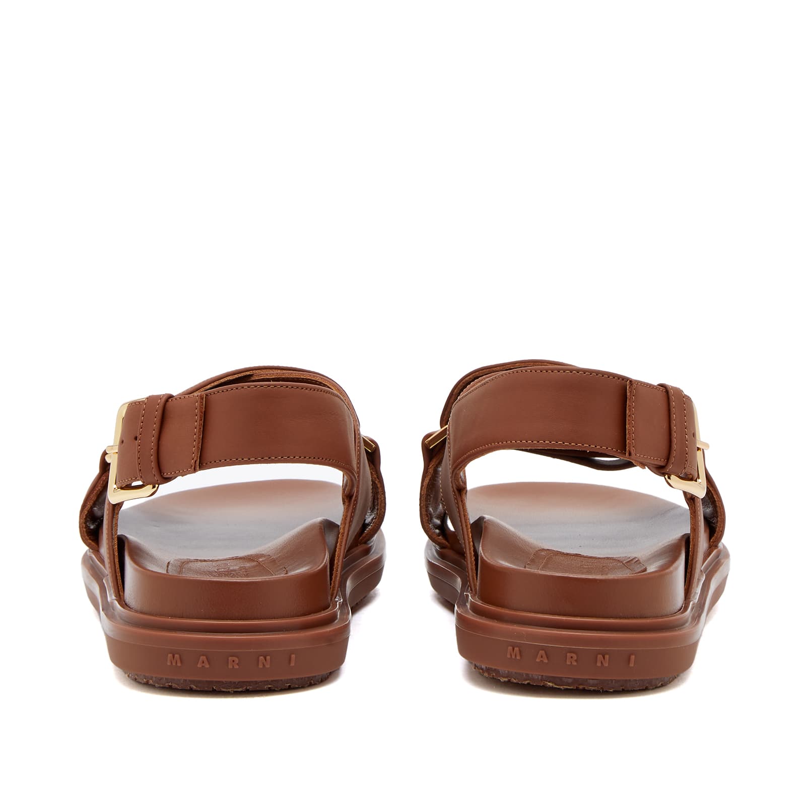 Marni Fussbett Sandal Gold Brown | END. (GB)