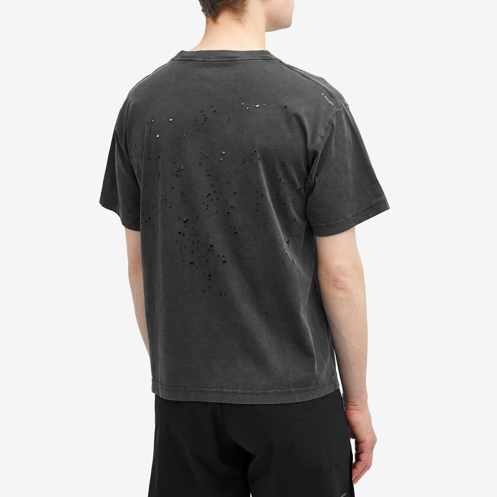 Satisfy MothTech Wave T-Shirt Aged Black | END. (HK)