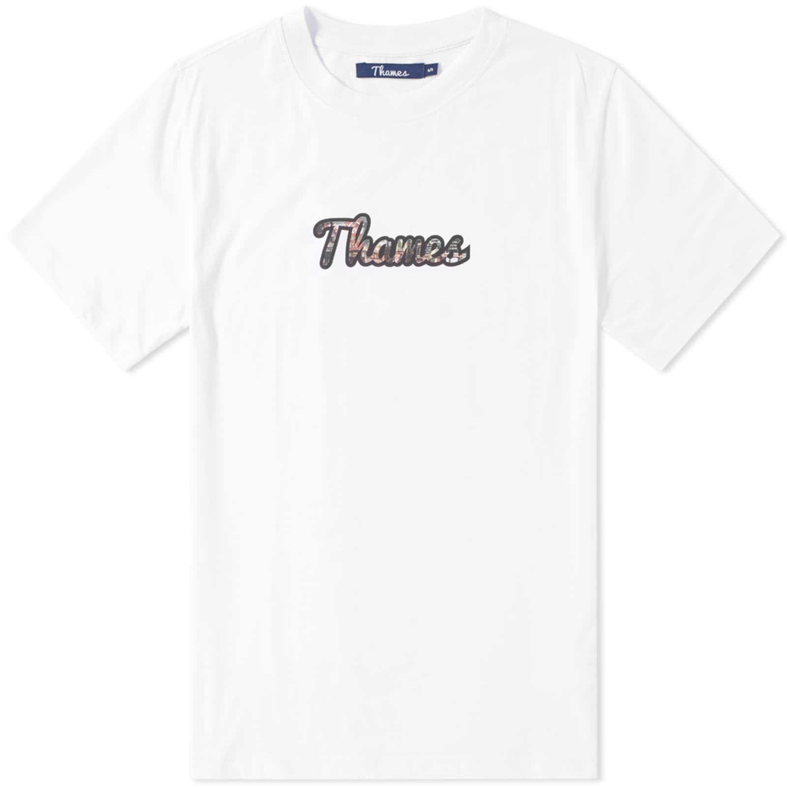 Thames Logo Tee White | END. (GB)