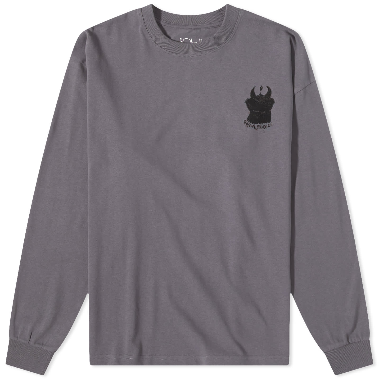 Polar Skate Co. Long Sleeve Little Devils T-Shirt Graphite | END.
