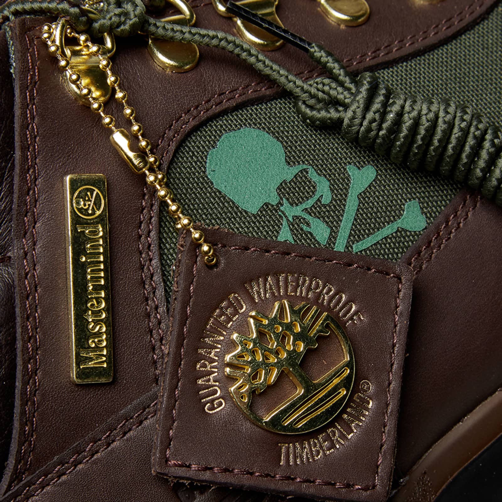 Timberland x MASTERMIND WORLD Field Boot F/L WP Dark Brown Full Grain ...