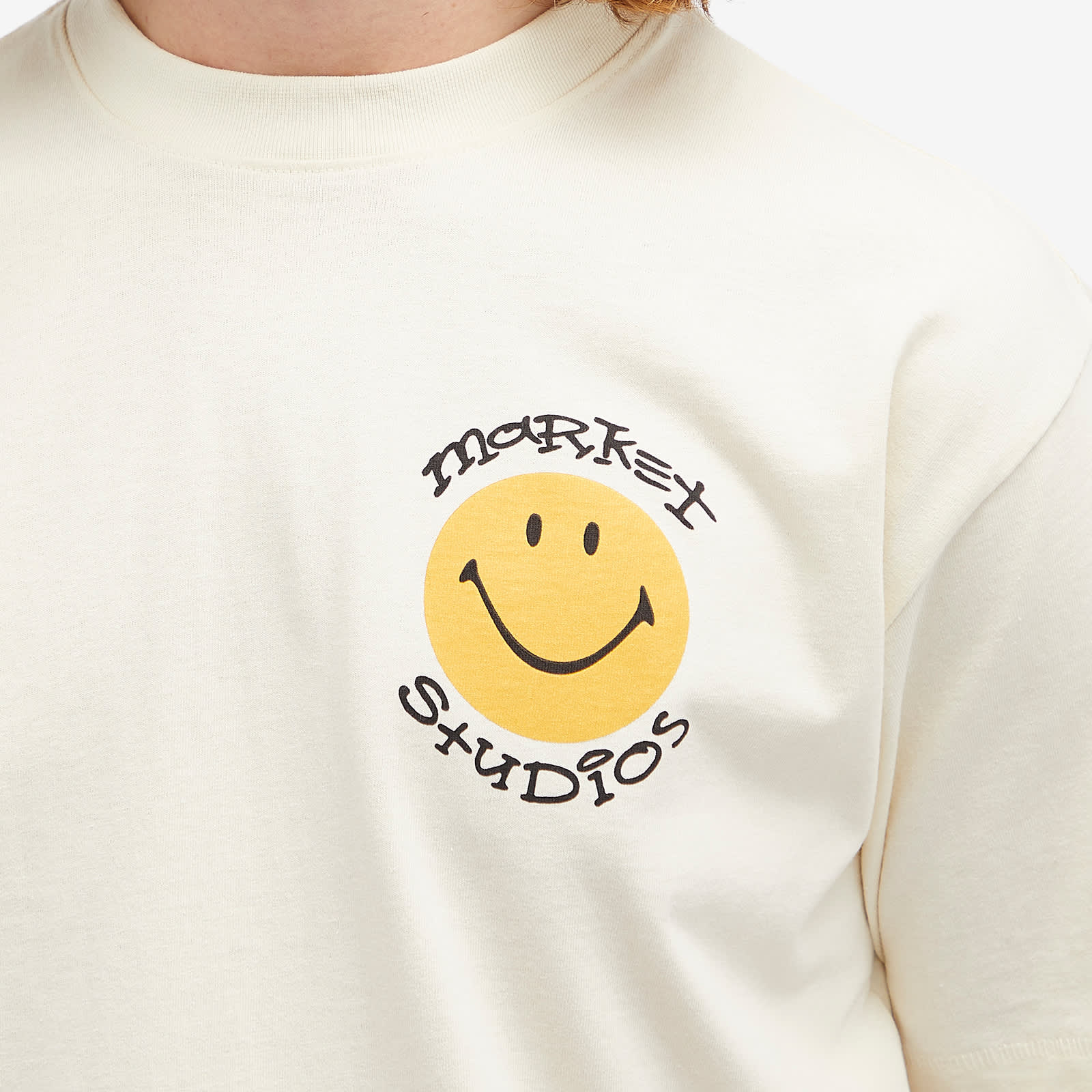 Market Smiley Arc T-Shirt Ecru | END. (HK)