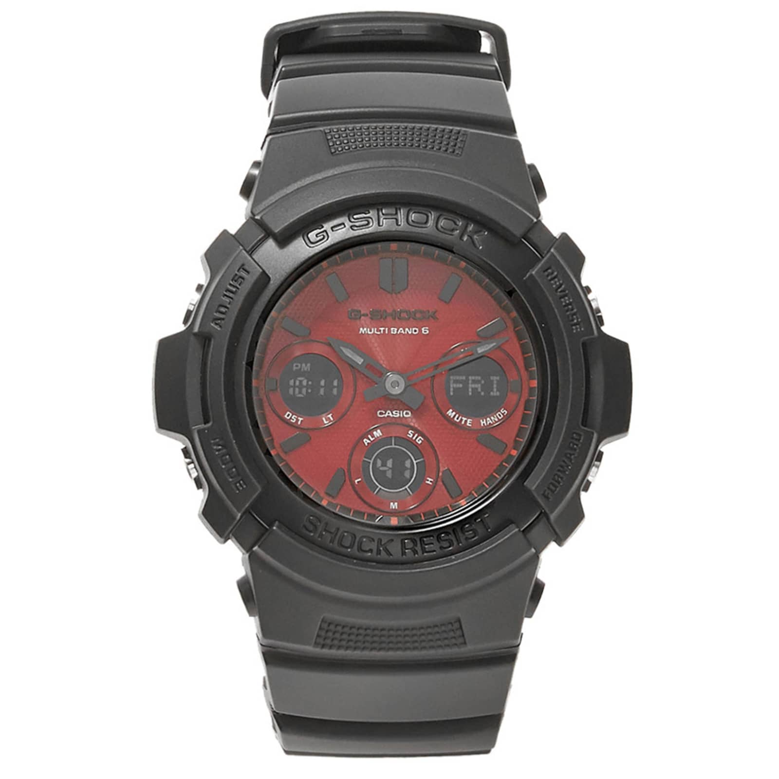 Casio G-Shock AWG-M100SAR Watch Adrenaline Red | END. (GB)
