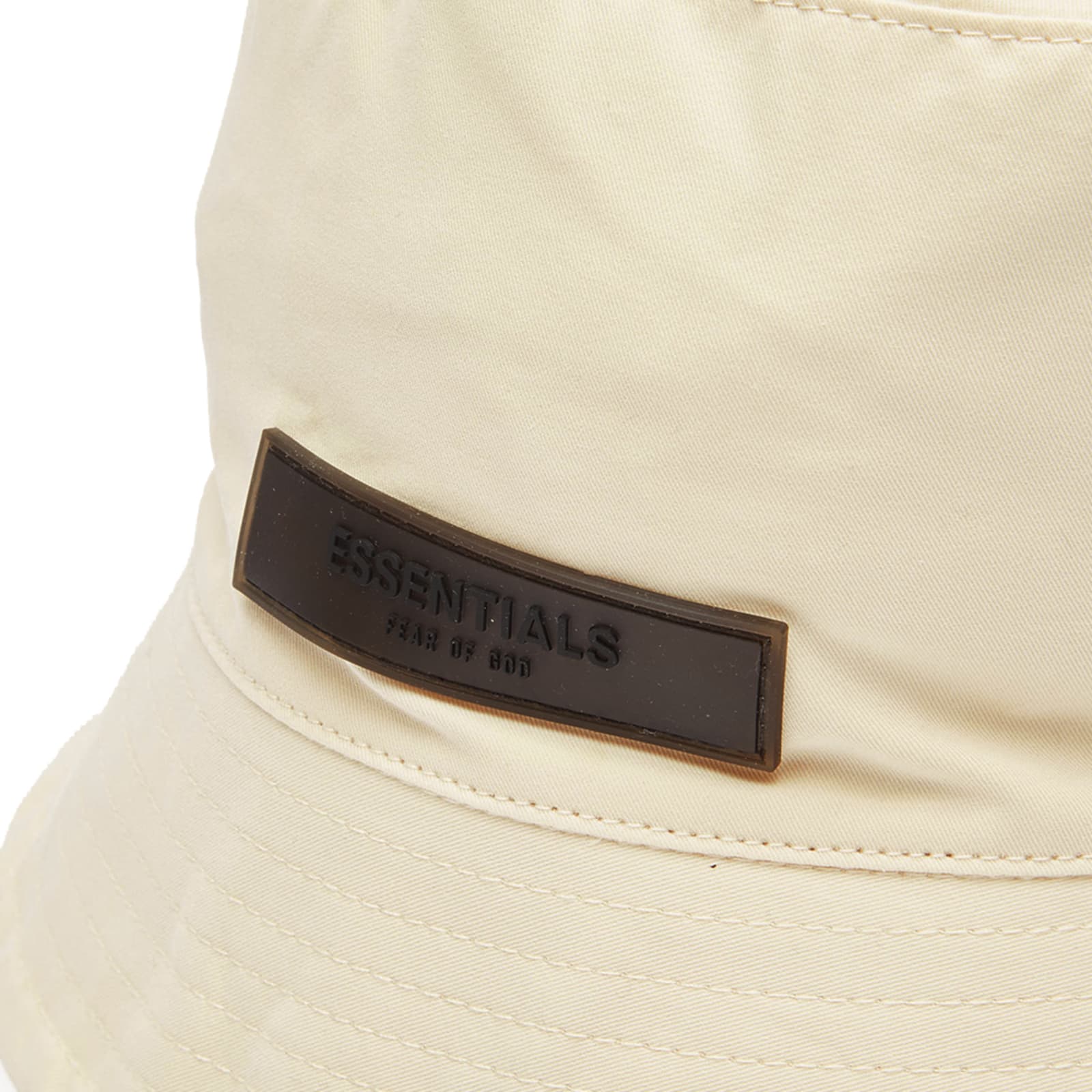 Fear of God ESSENTIALS Summer Essentials Bucket Hat Egg Shell | END. (US)