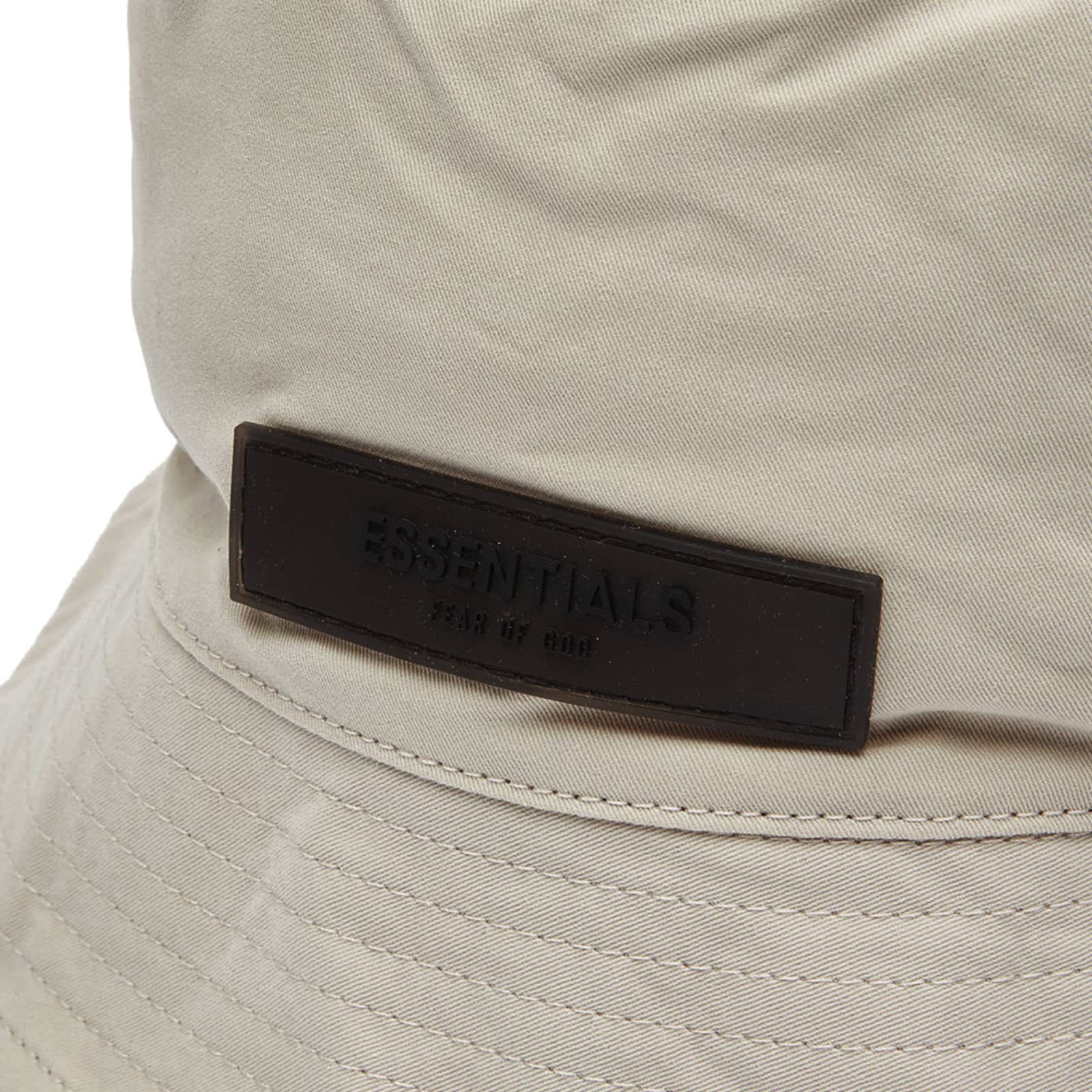 Fear of God ESSENTIALS Summer Essentials Bucket Hat Smoke | END. (US)