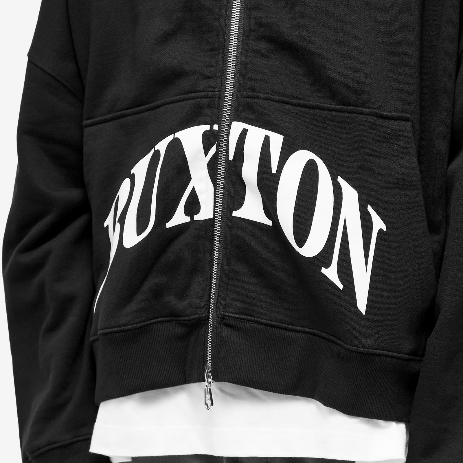 Cole Buxton Cropped Logo Zip Hoodie Black | END. (CA)