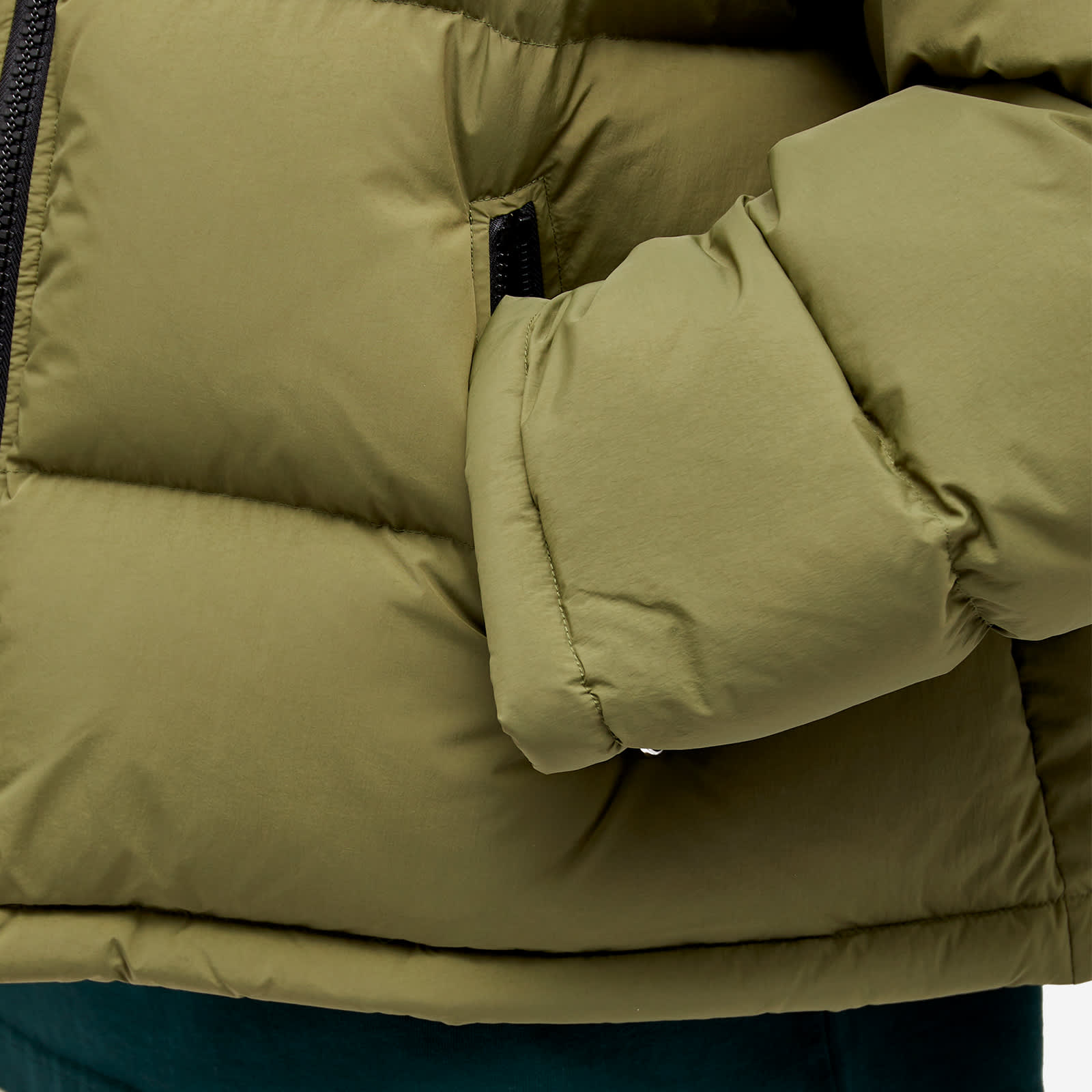 Cole Buxton Insulated Cropped Puffer Jacket Khaki | END.