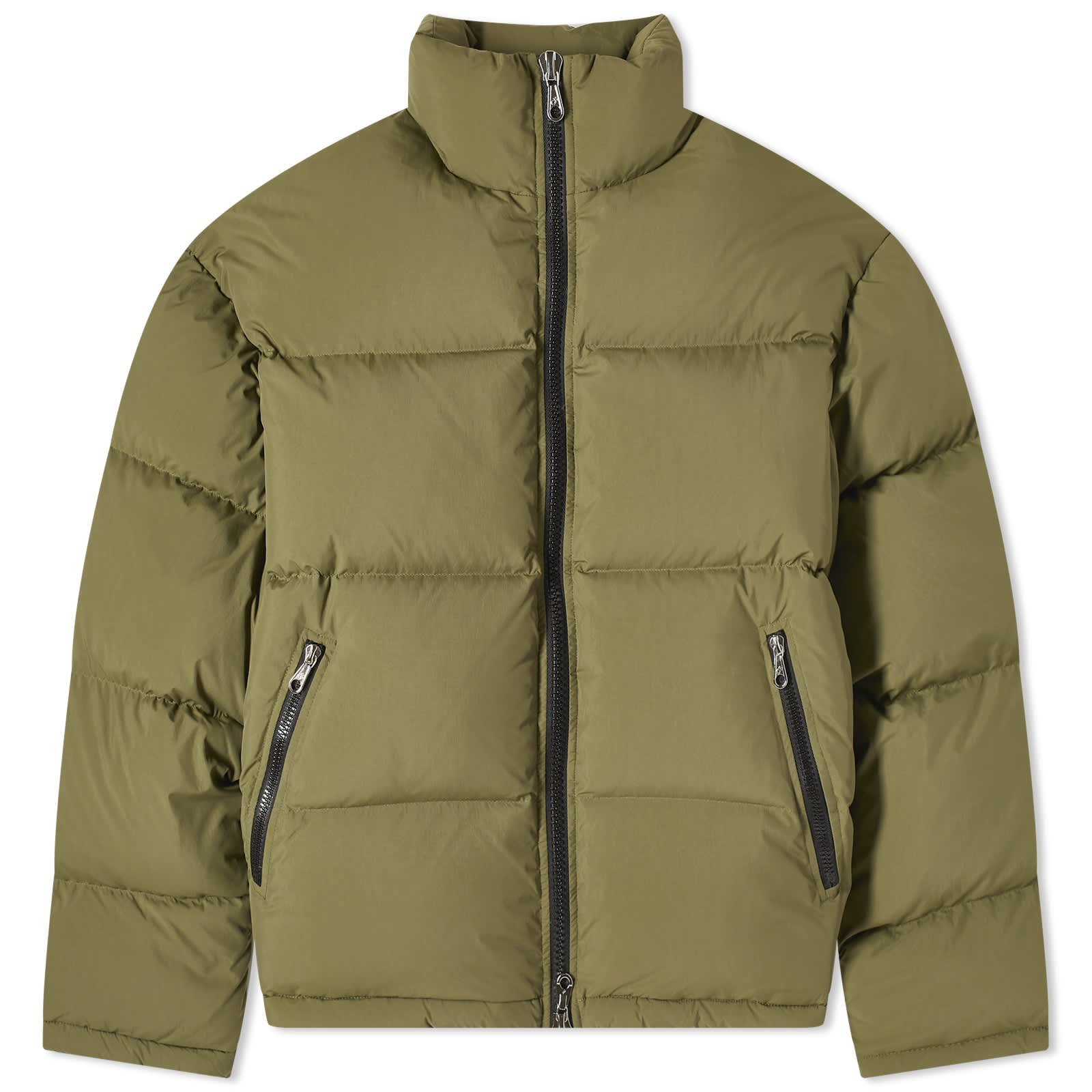 Cole Buxton Insulated Cropped Puffer Jacket Khaki | END. (GB)