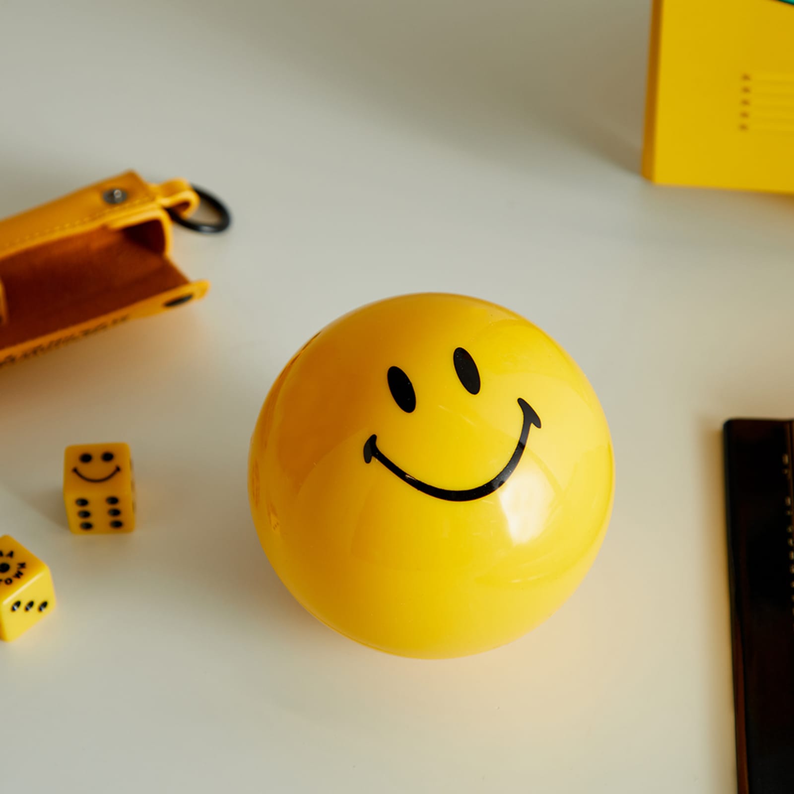 Chinatown Market Smiley Magic 8-Ball Yellow | END. (CA)