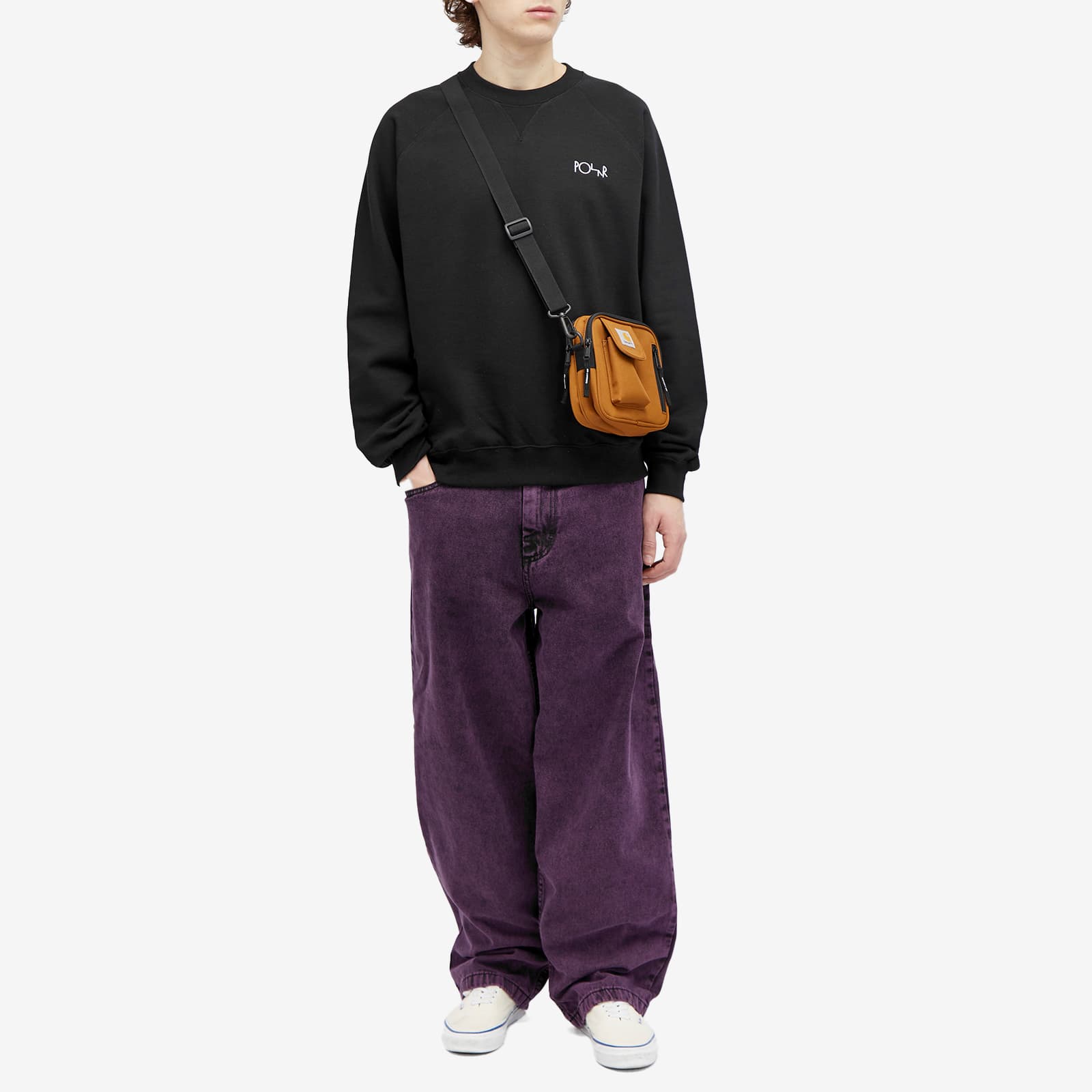 Polar Skate Co. Default Crew Sweat Black | END.