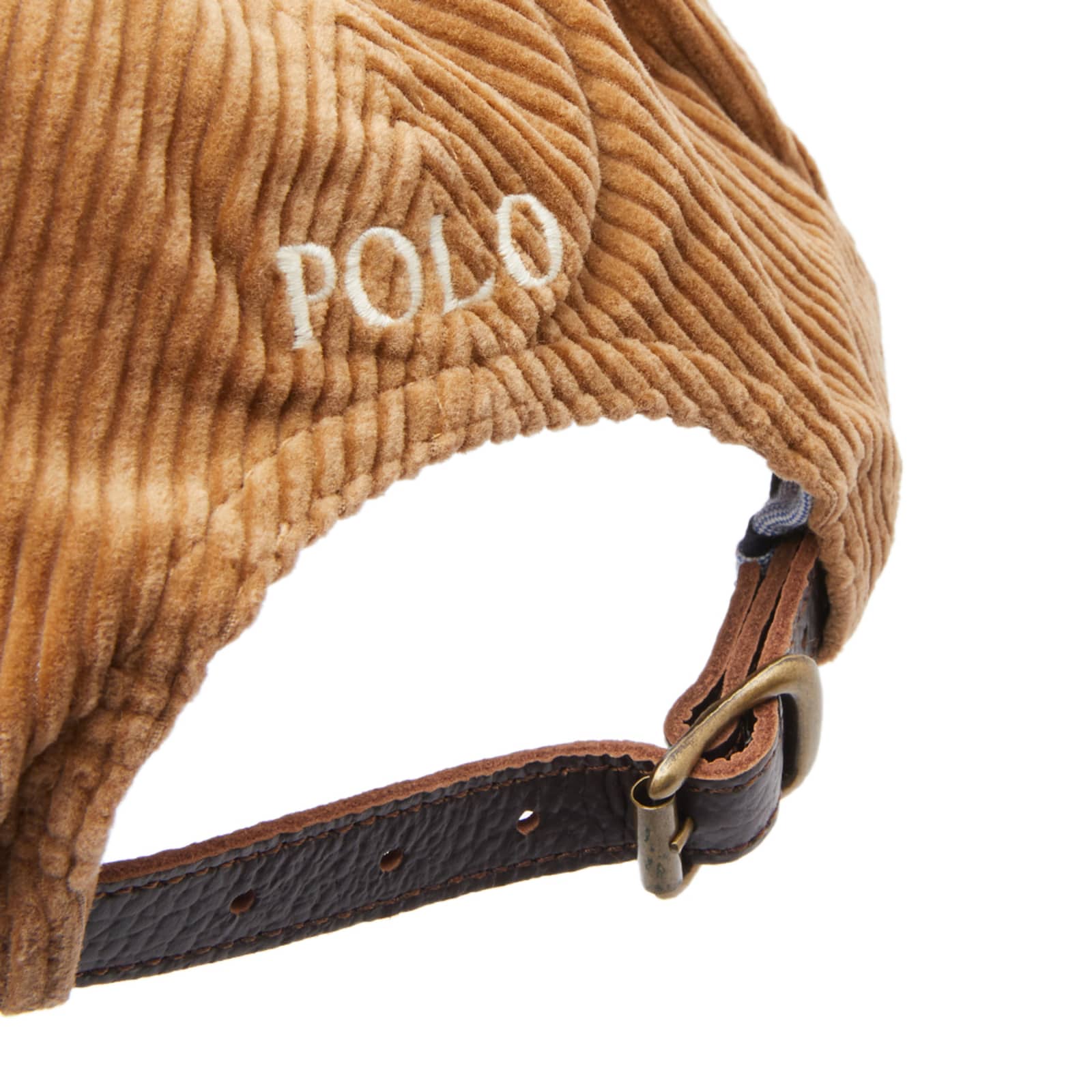 Polo Ralph Lauren Cord Baseball Cap Golden Brown | END. (HK)