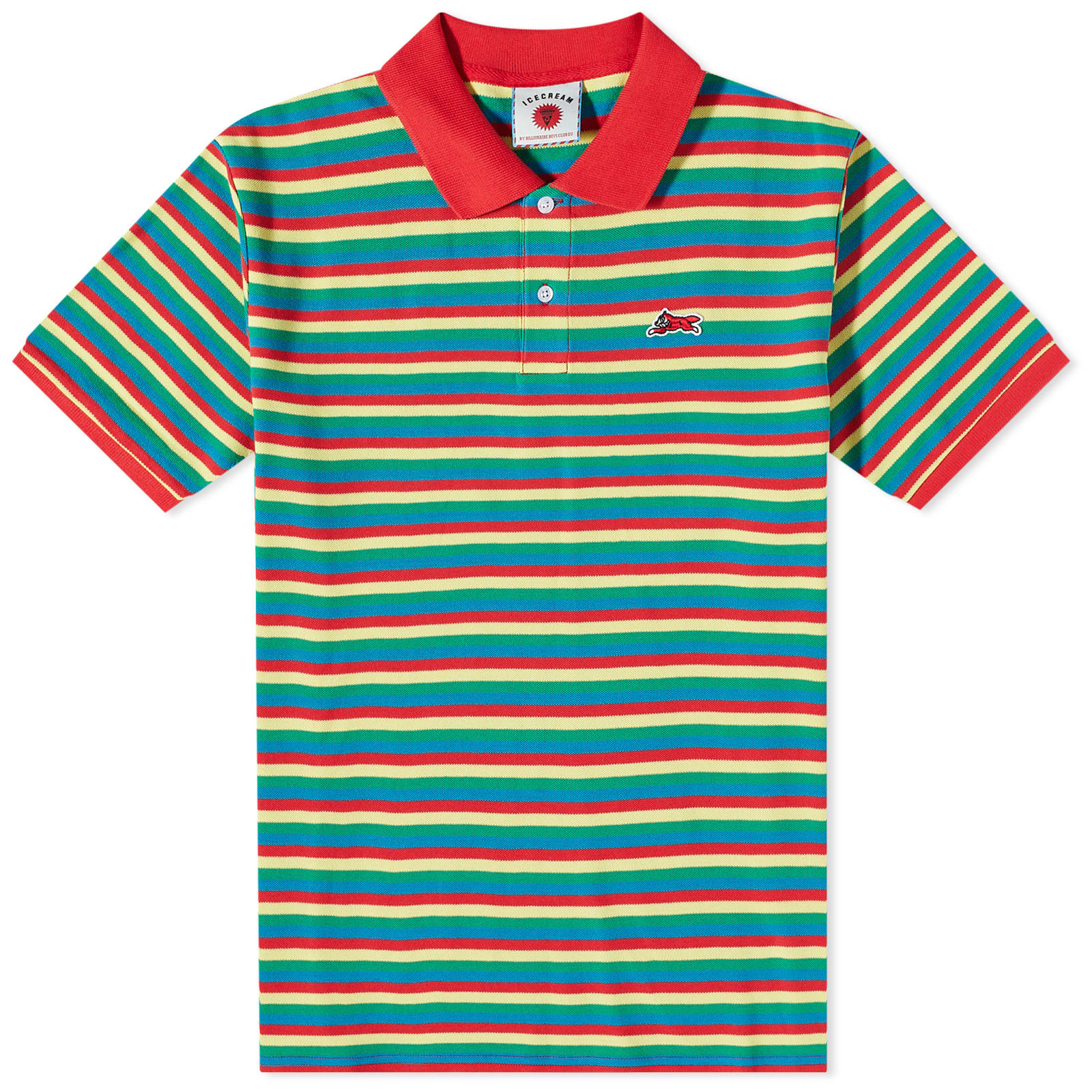 ICECREAM Striped Polo Multi Stripe | END. (US)