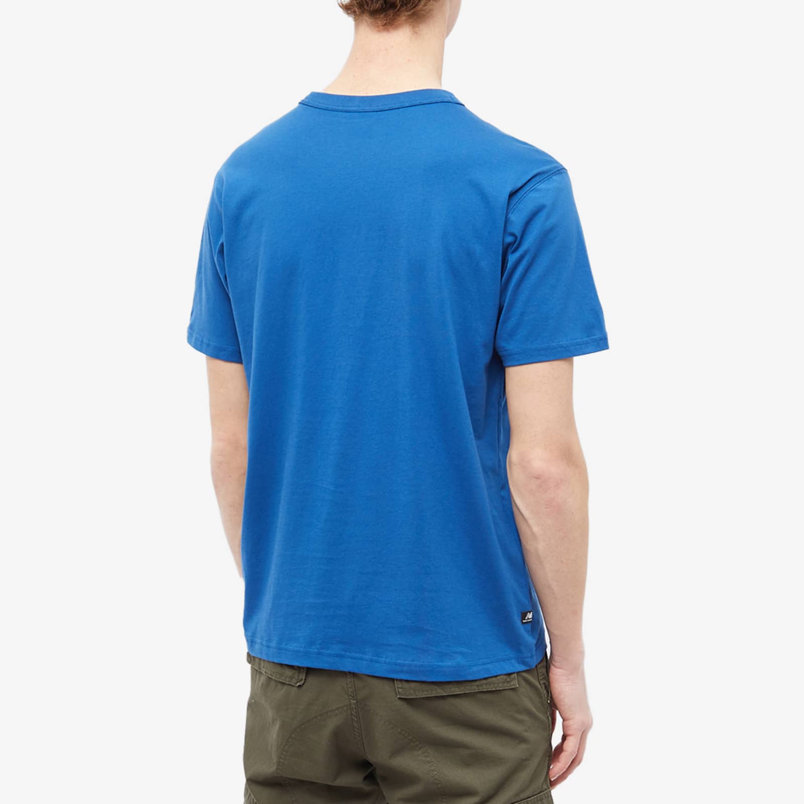 New Balance NB Essentials Logo T-Shirt Atlantic Blue | END. (US)