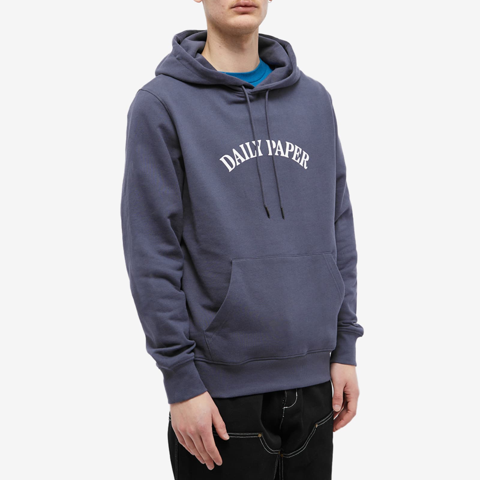 Daily Paper Partu Logo Hoodie Odyssey Blue | END.