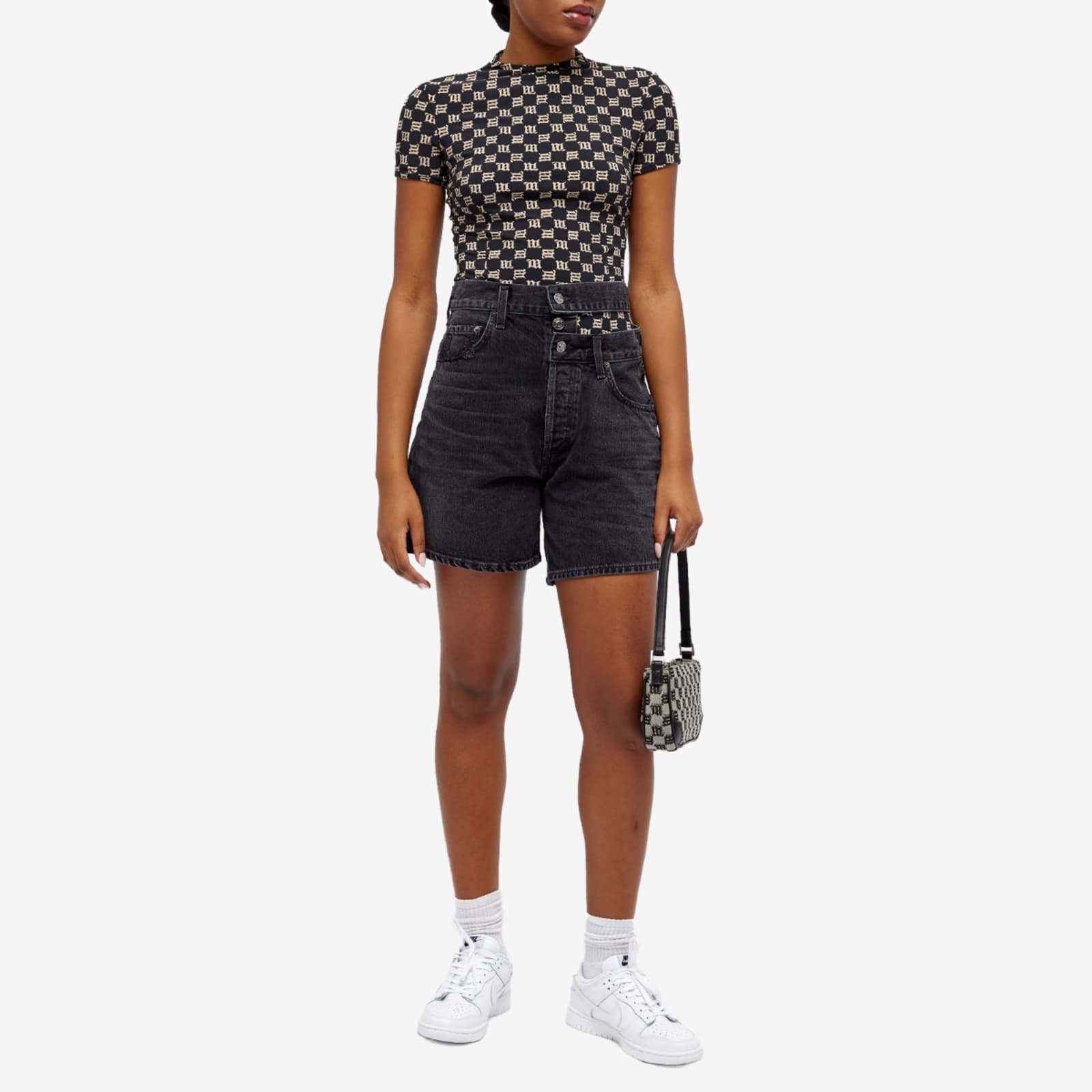 MISBHV Monogram T-Shirt Black & Beige | END. (GB)