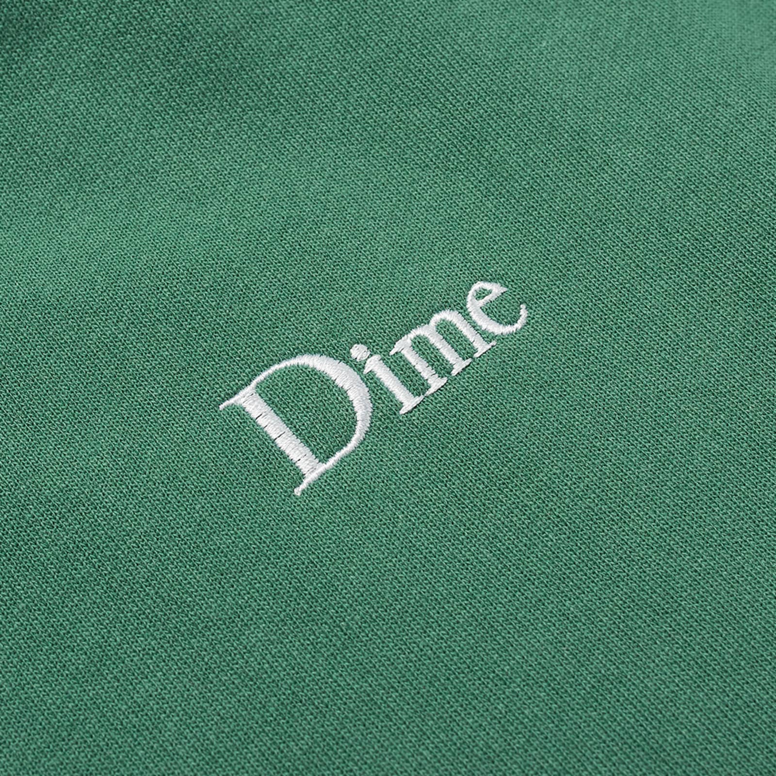 Dime Classic Small Logo Hoodie Green | END. (US)