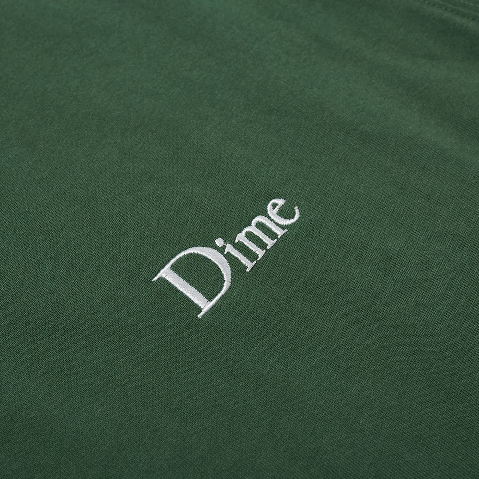 Dime Classic Small Logo T-Shirt Forest | END.