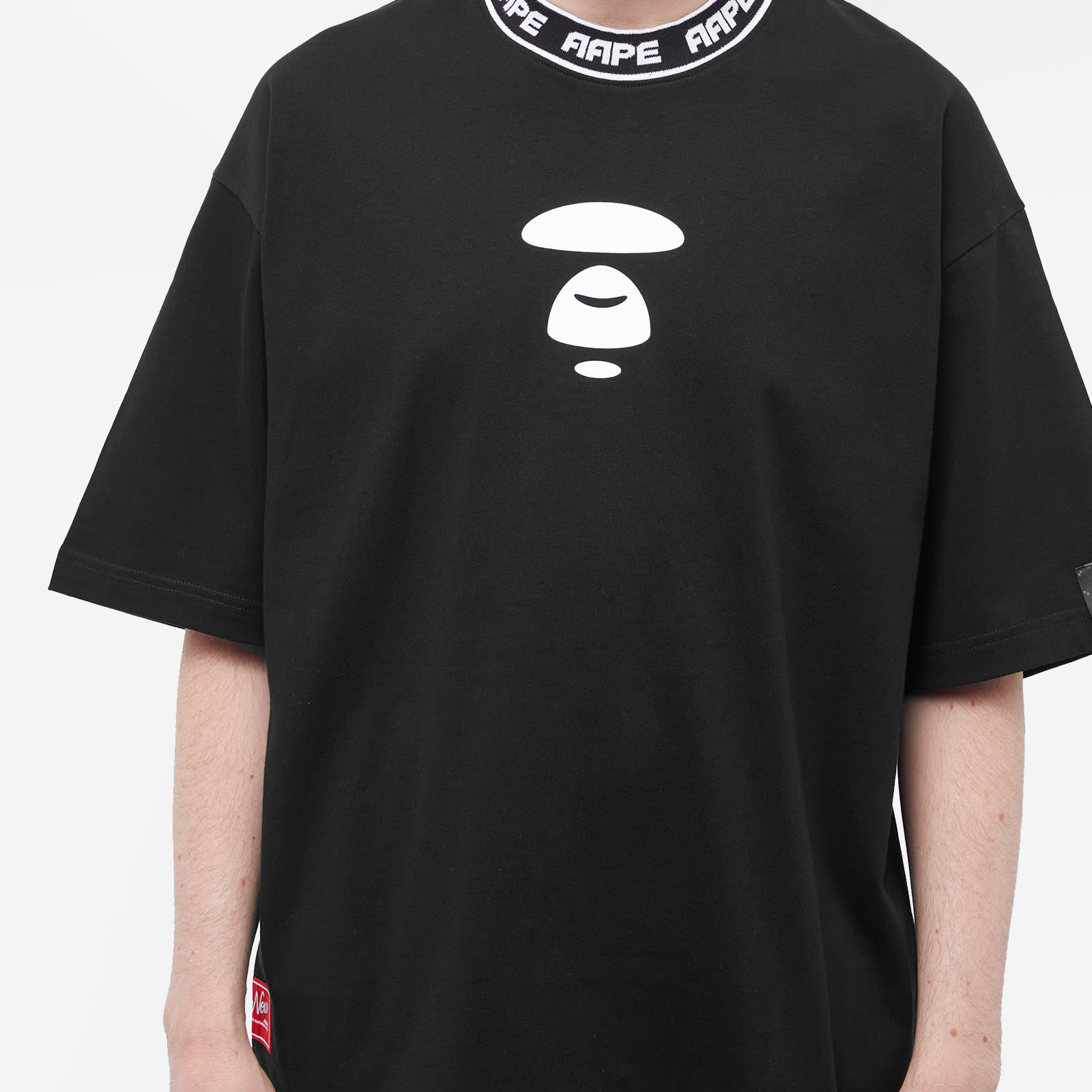 AAPE Reversible Dope Moon Face T-Shirt Black | END. (US)