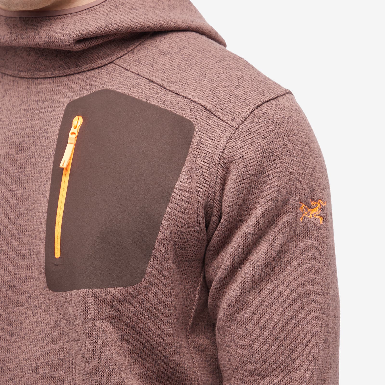 Arc'teryx Covert Pullover Hoodie Velvet Sand Heather & Spark | END. (AR)