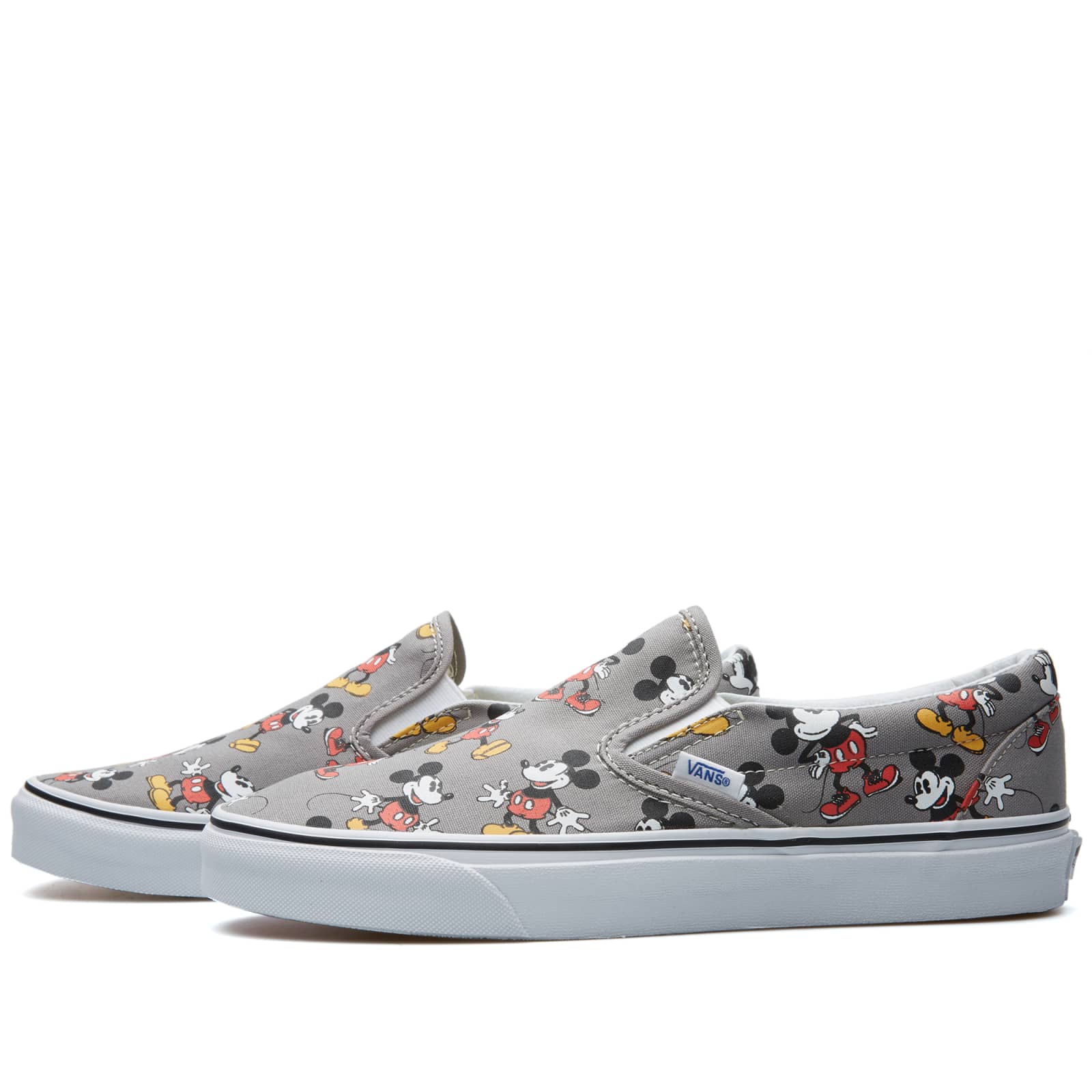 Vans x Disney Classic Slip On Mickey Mouse & Frost Grey | END. (GB)