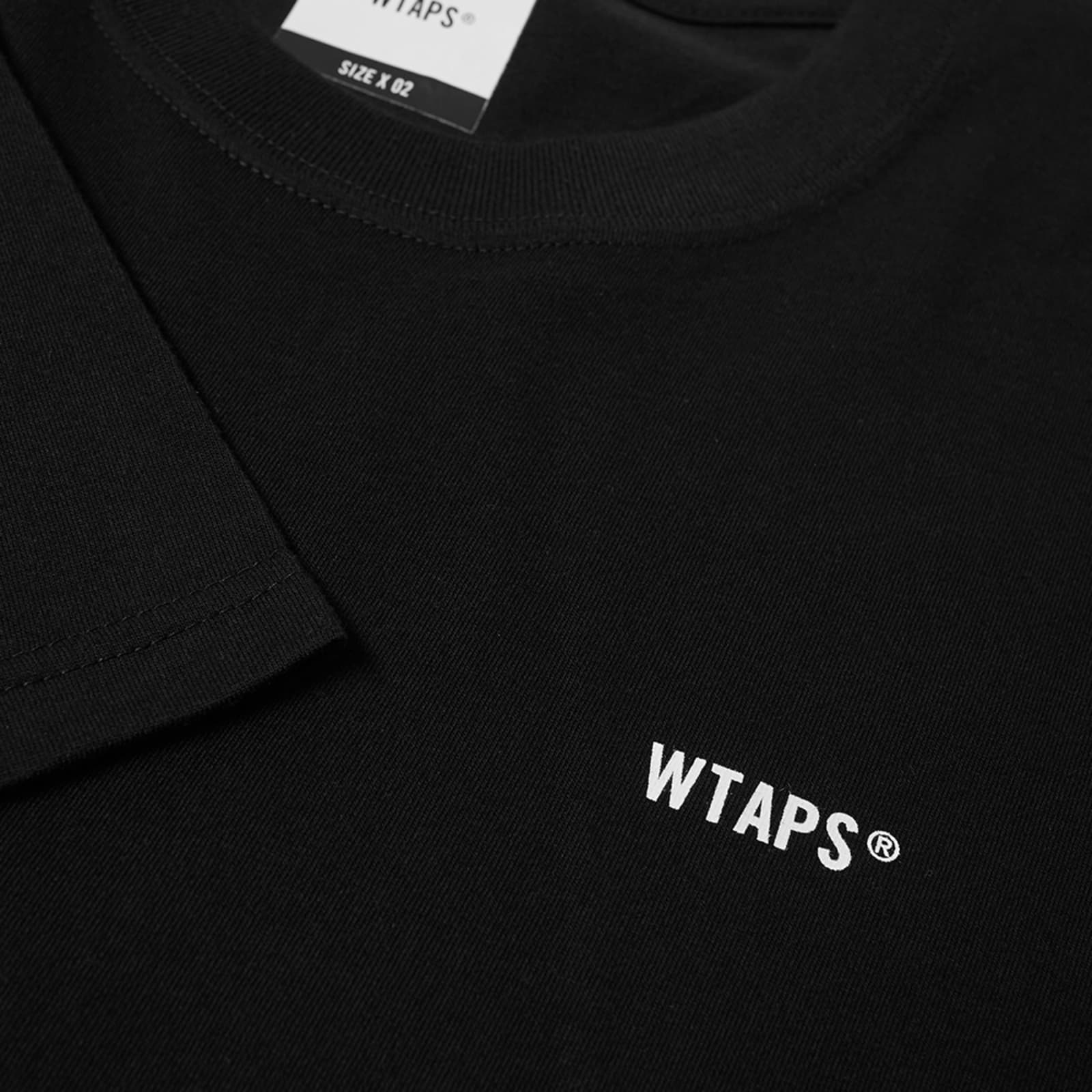 WTAPS OG Logo T-Shirt Black | END.