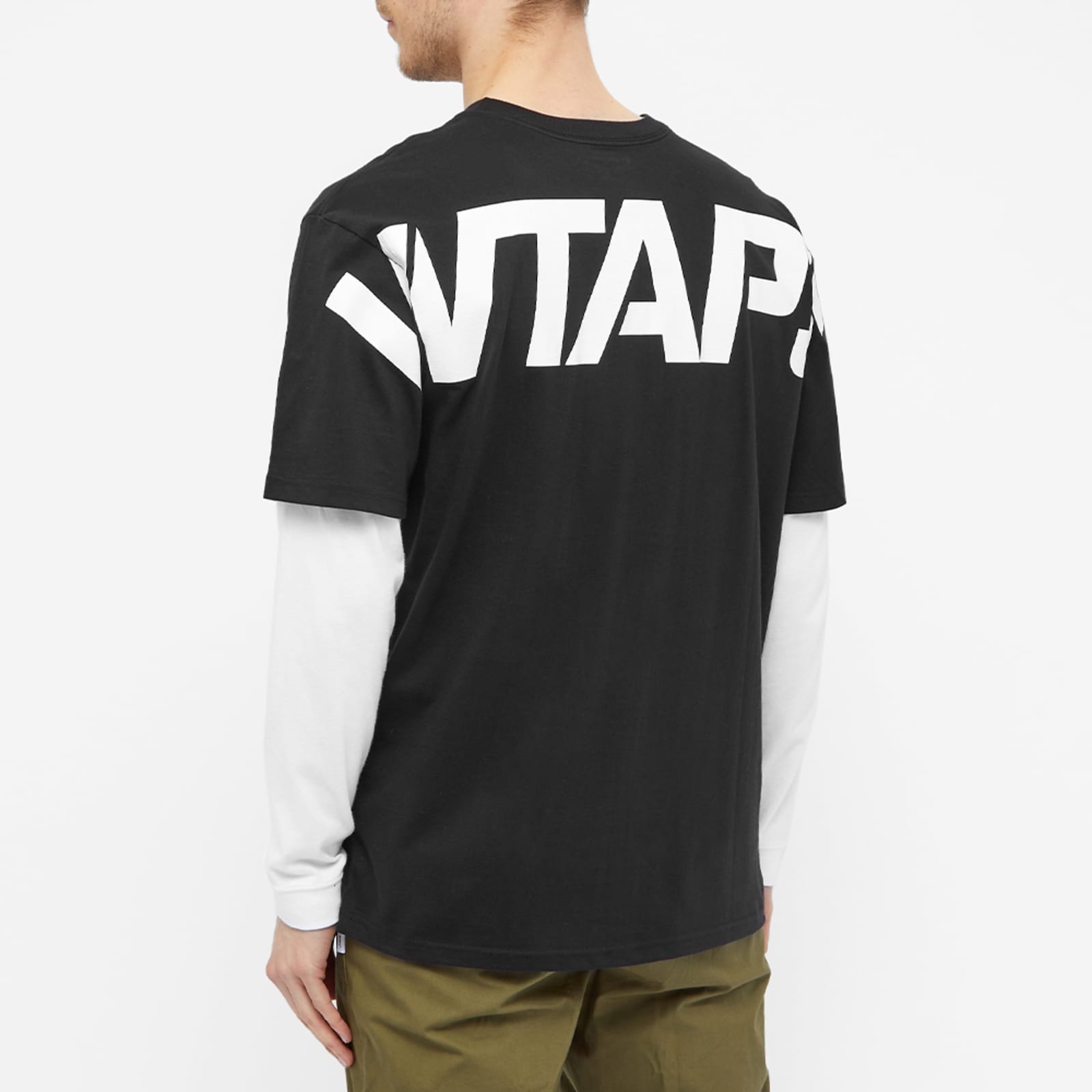 WTAPS Stencil T-Shirt Black | END. (KR)