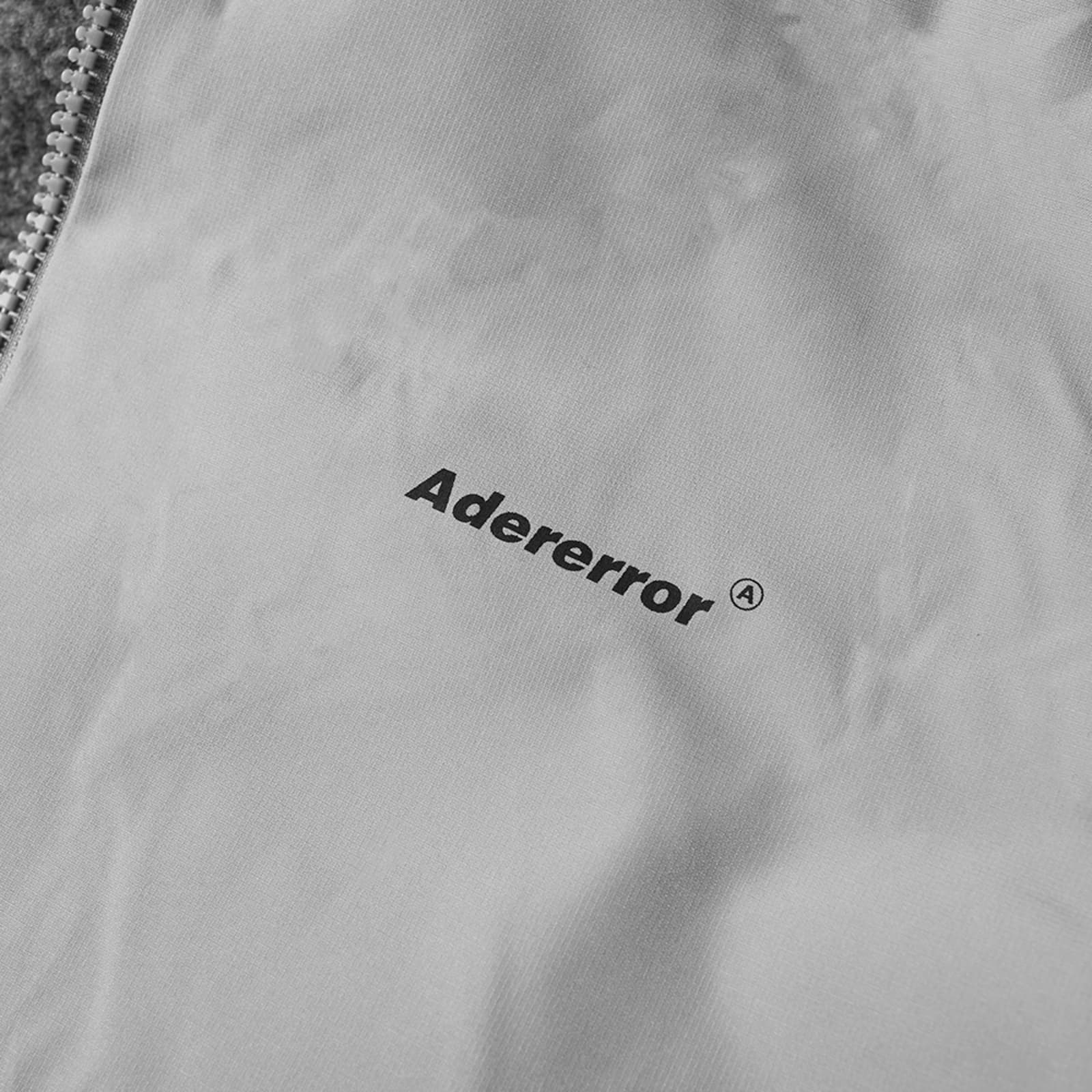 ADER error Sherpa Zip Hoody Grey | END.