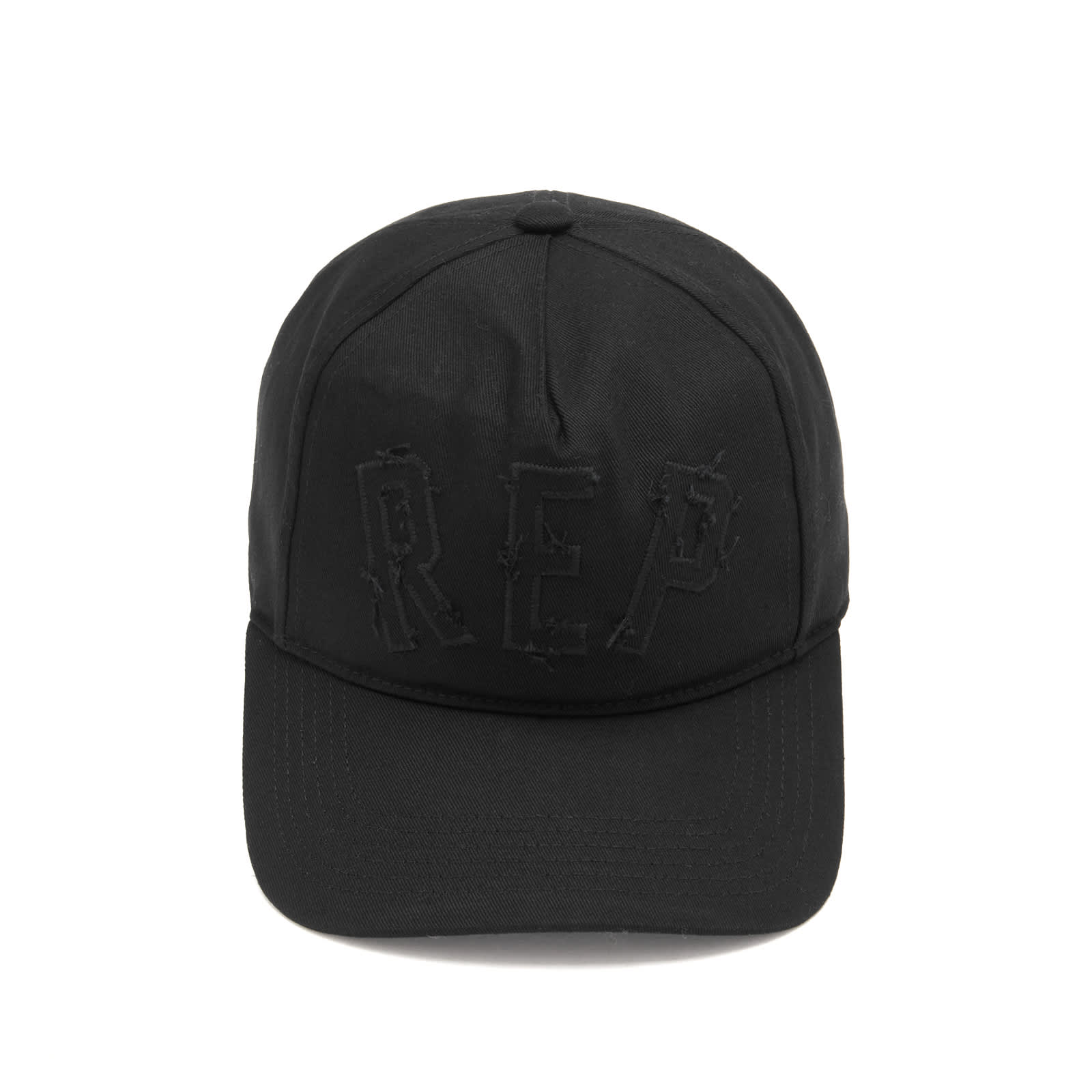 Represent Applique R Cap Jet Black | END. (US)