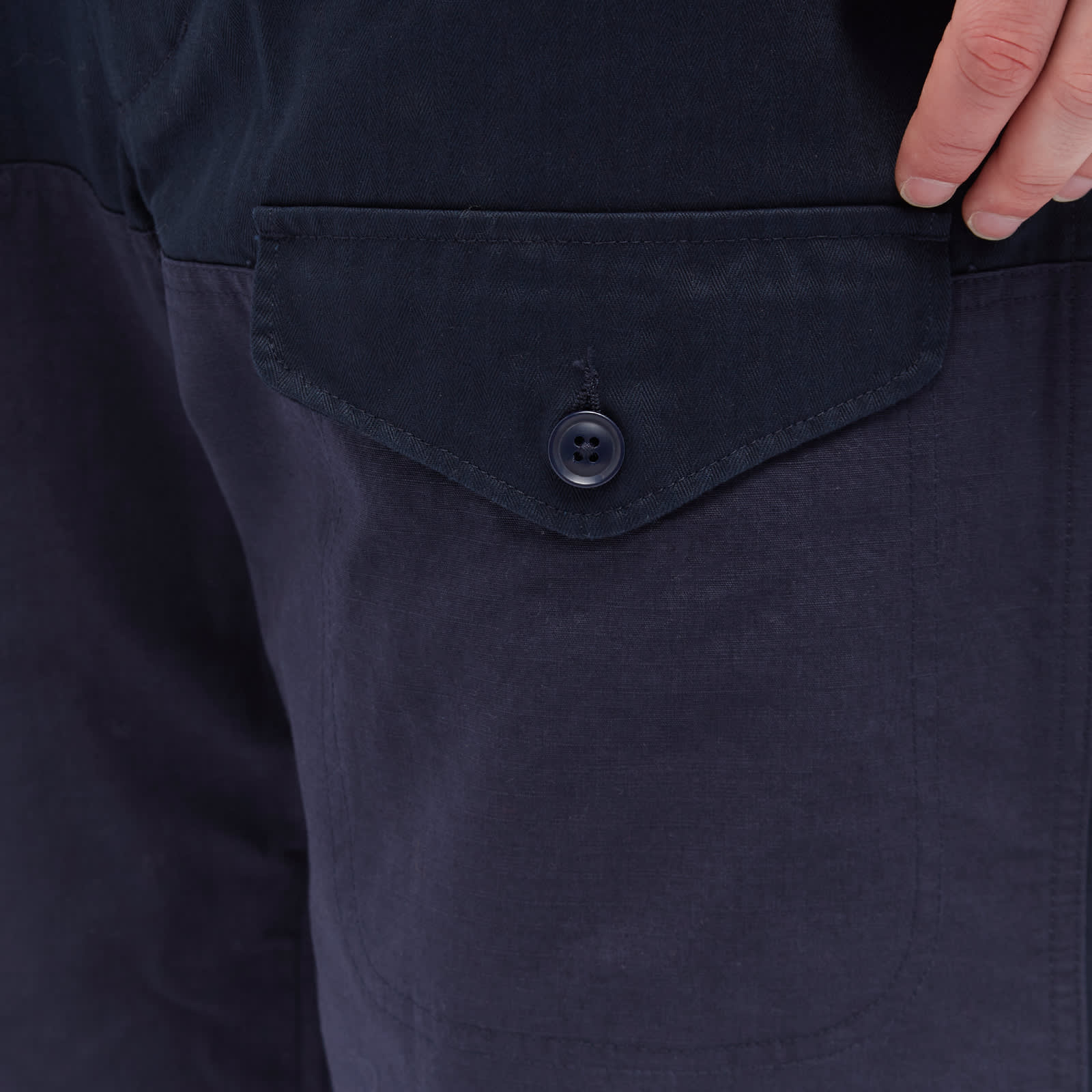 Engineered Garments Field Pant Dark Navy Herringbone Twill | END. (KR)