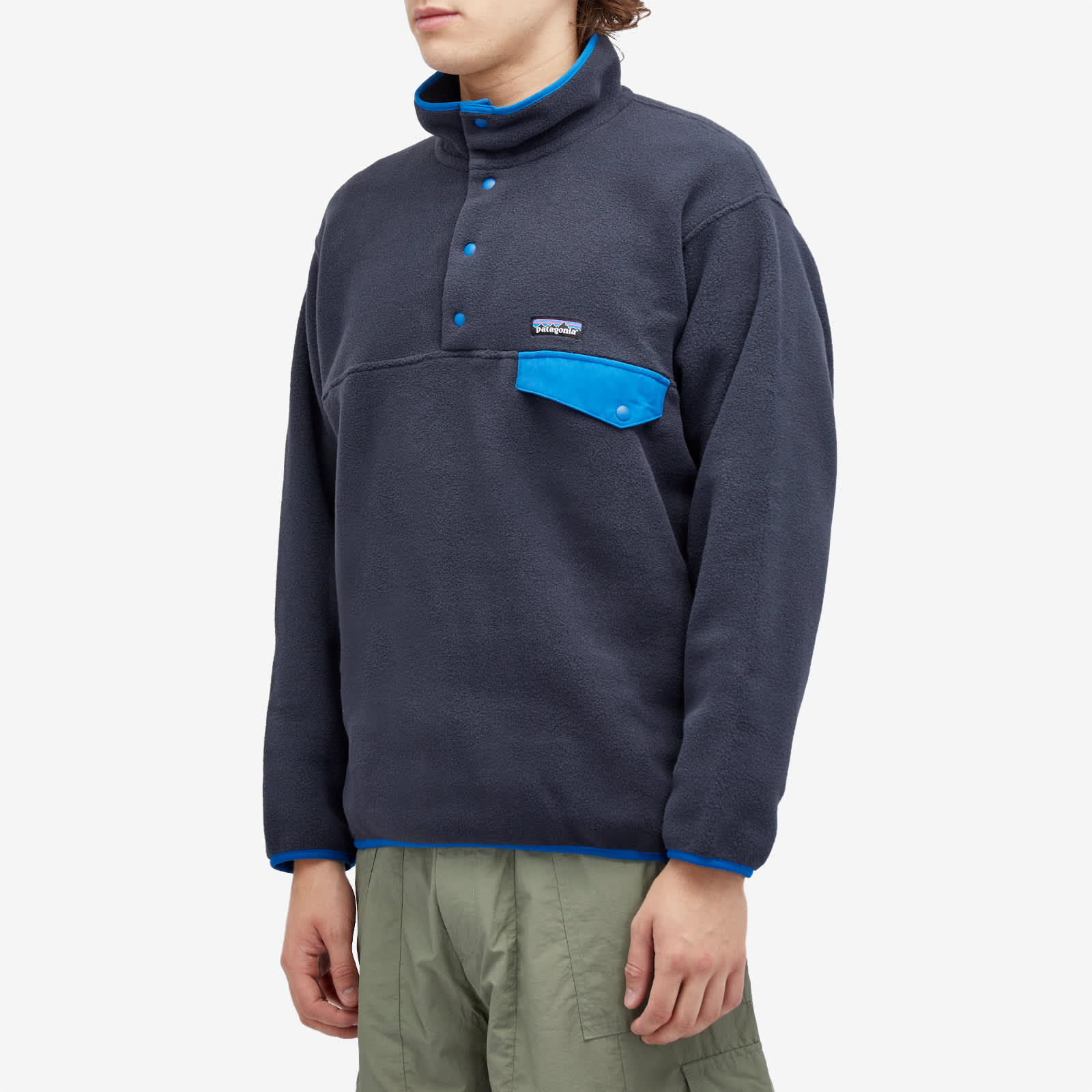 Patagonia Synchilla Snap-T Pullover Pitch Blue | END. (KR)
