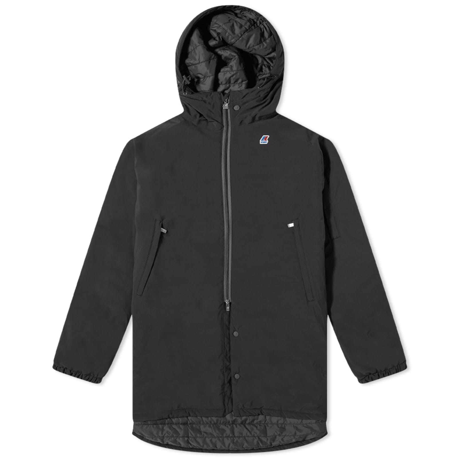 K-Way x Engineered Garments Parka Black Pure | END. (GB)