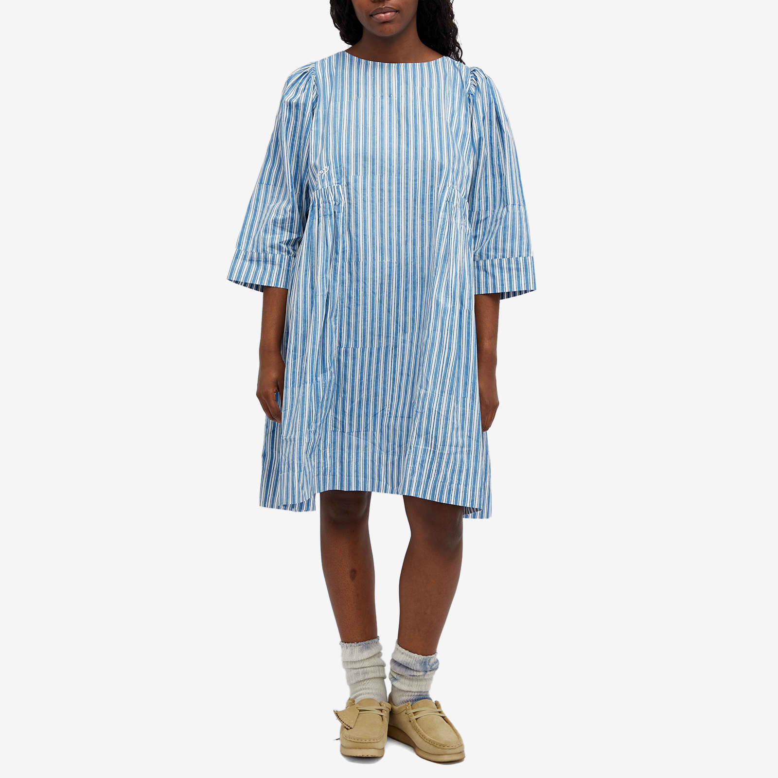 Story mfg. Ramson Dress Broadsrairstripe | END. (HK)