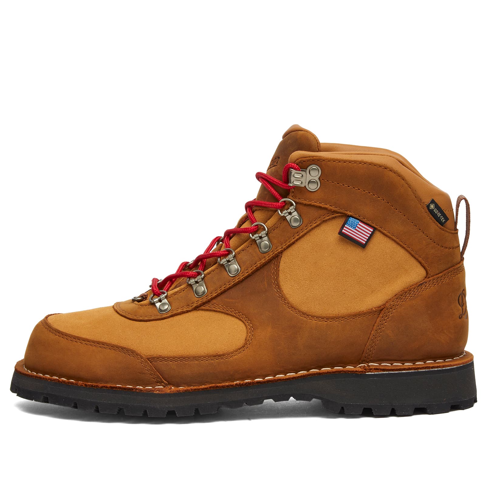 Danner Cascade Crest Hiking Boot Grizzly Brown & Rhodo Red | END. (KR)