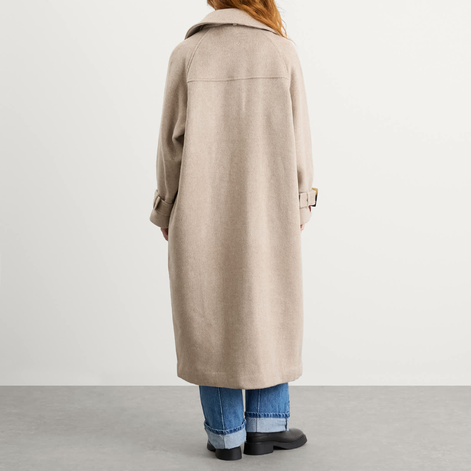Damson Madder Jude Wool Coat Grey | END. (NZ)