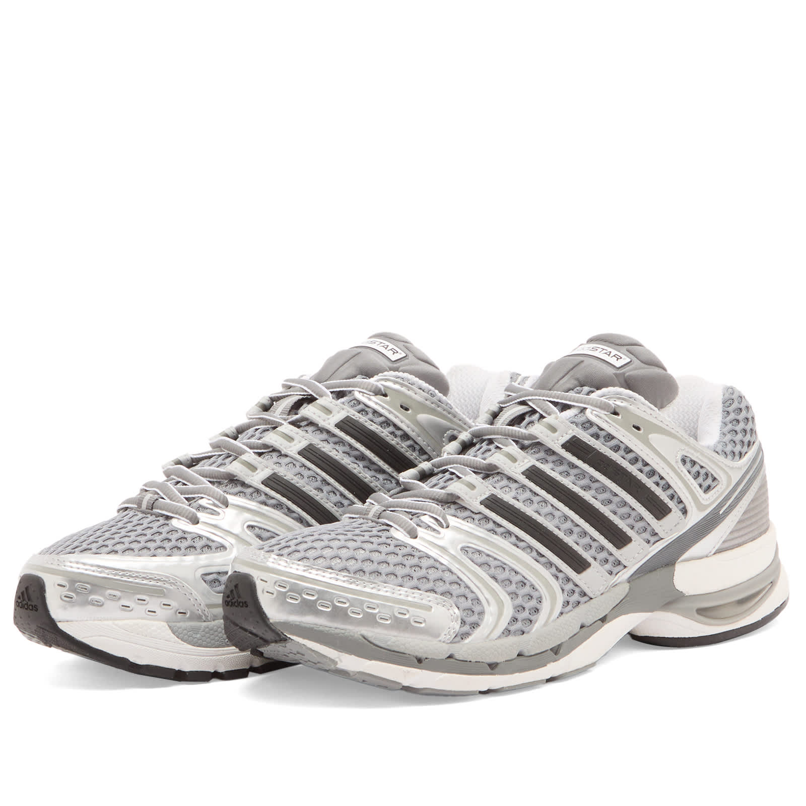 adidas Adistar Control 5 Sneaker Grey Three, Core Black & Silver Met ...