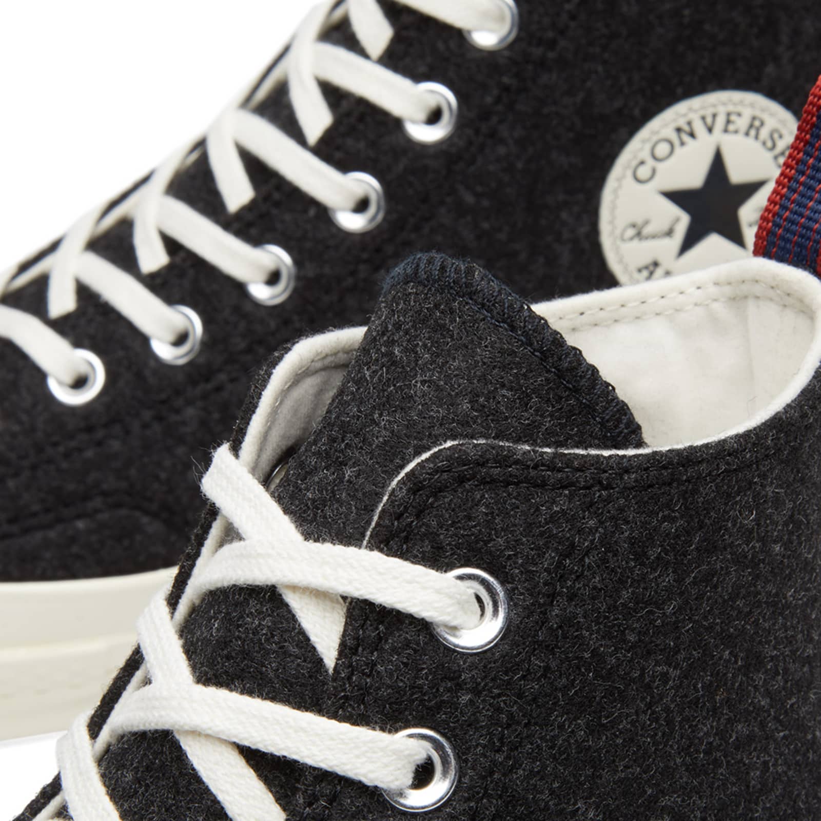 Converse Chuck Taylor '70 Felt Pack Hi Black & Egret | END. (GB)