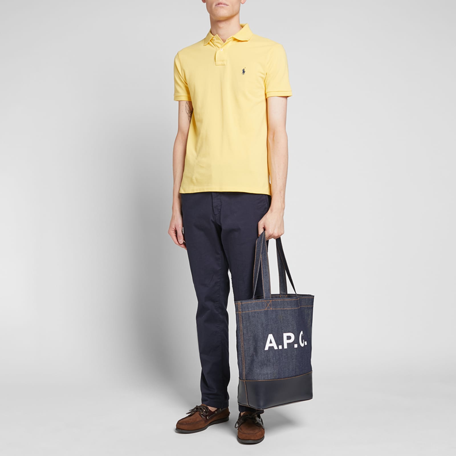 Polo Ralph Lauren Slim Fit Polo Fall Yellow | END.