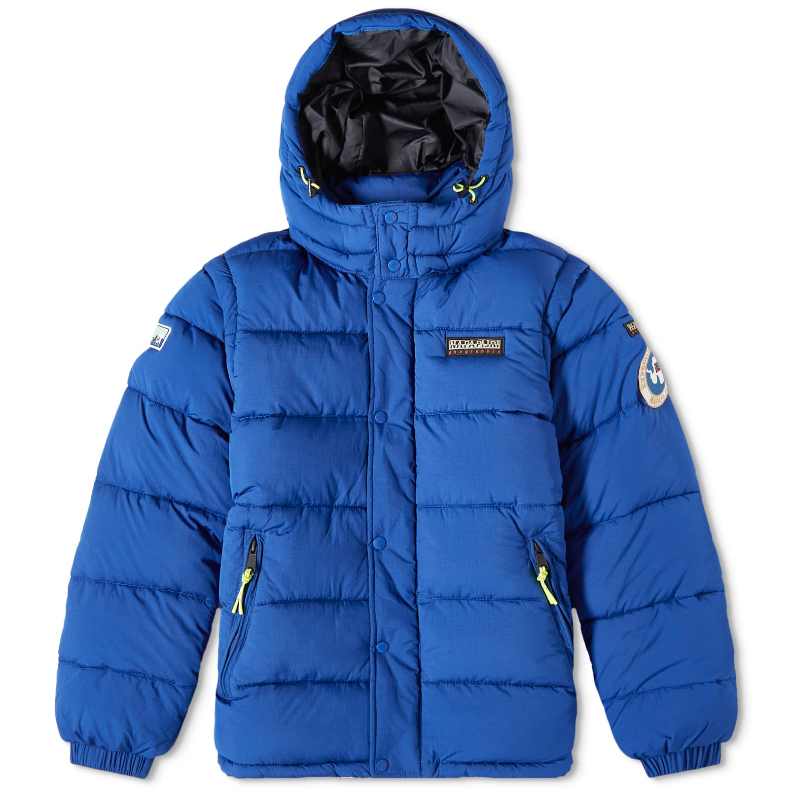 Napapijri Rick Modular Ripstop Puffer Jacket Blue Mazarin | END. (US)