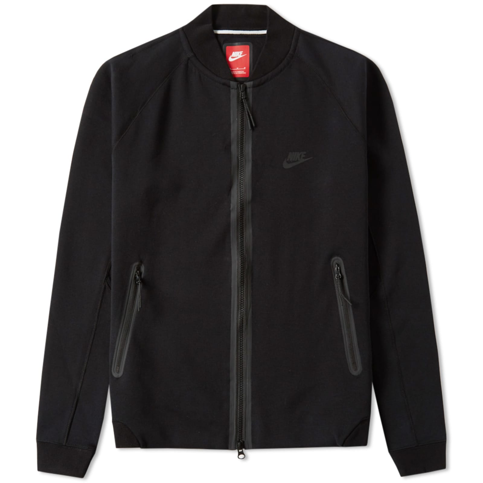 Nike Tech Fleece Varsity Jacket 1MM Black | END. (GB)