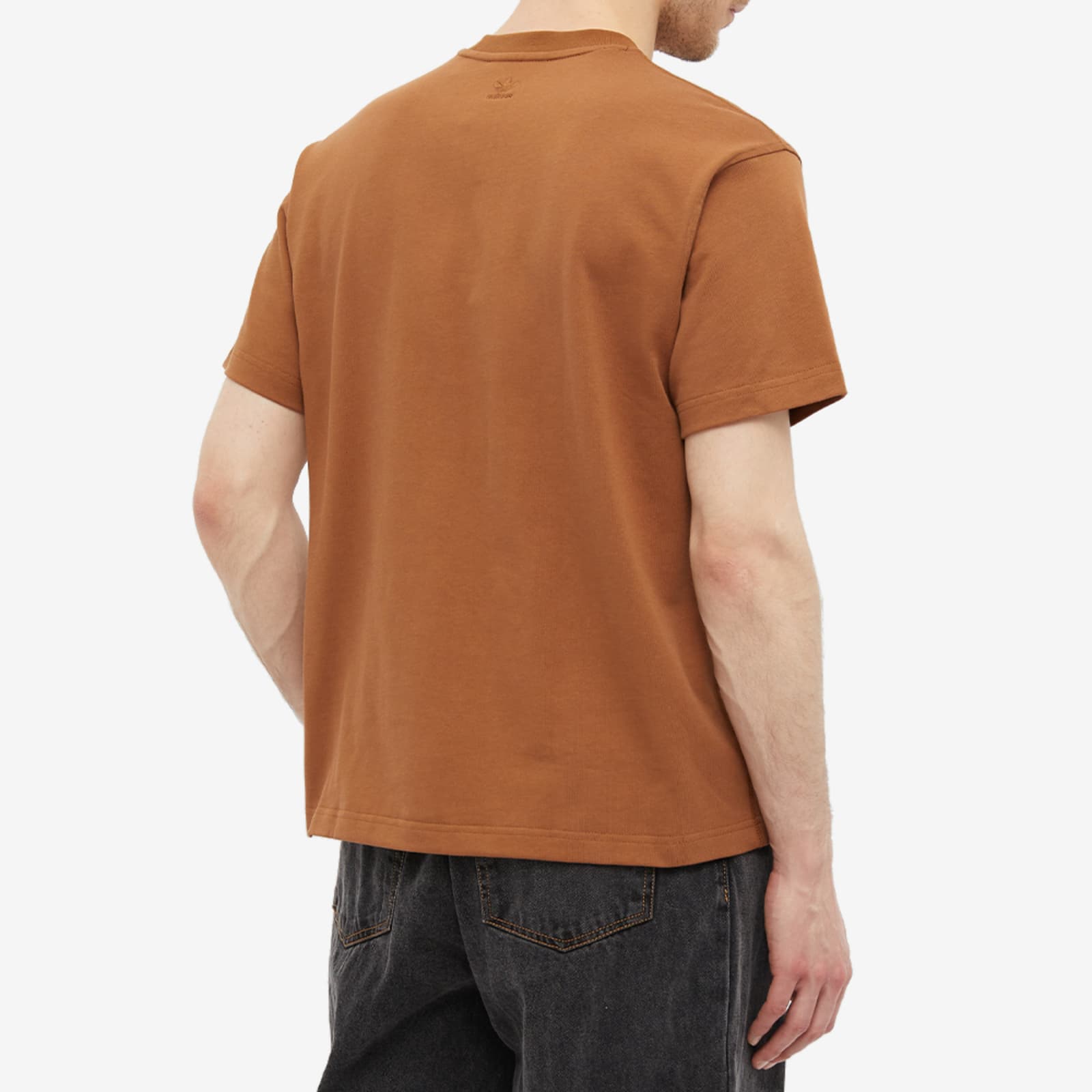Adidas x Pharrell Williams Basics T-Shirt Wild Brown | END. (KR)