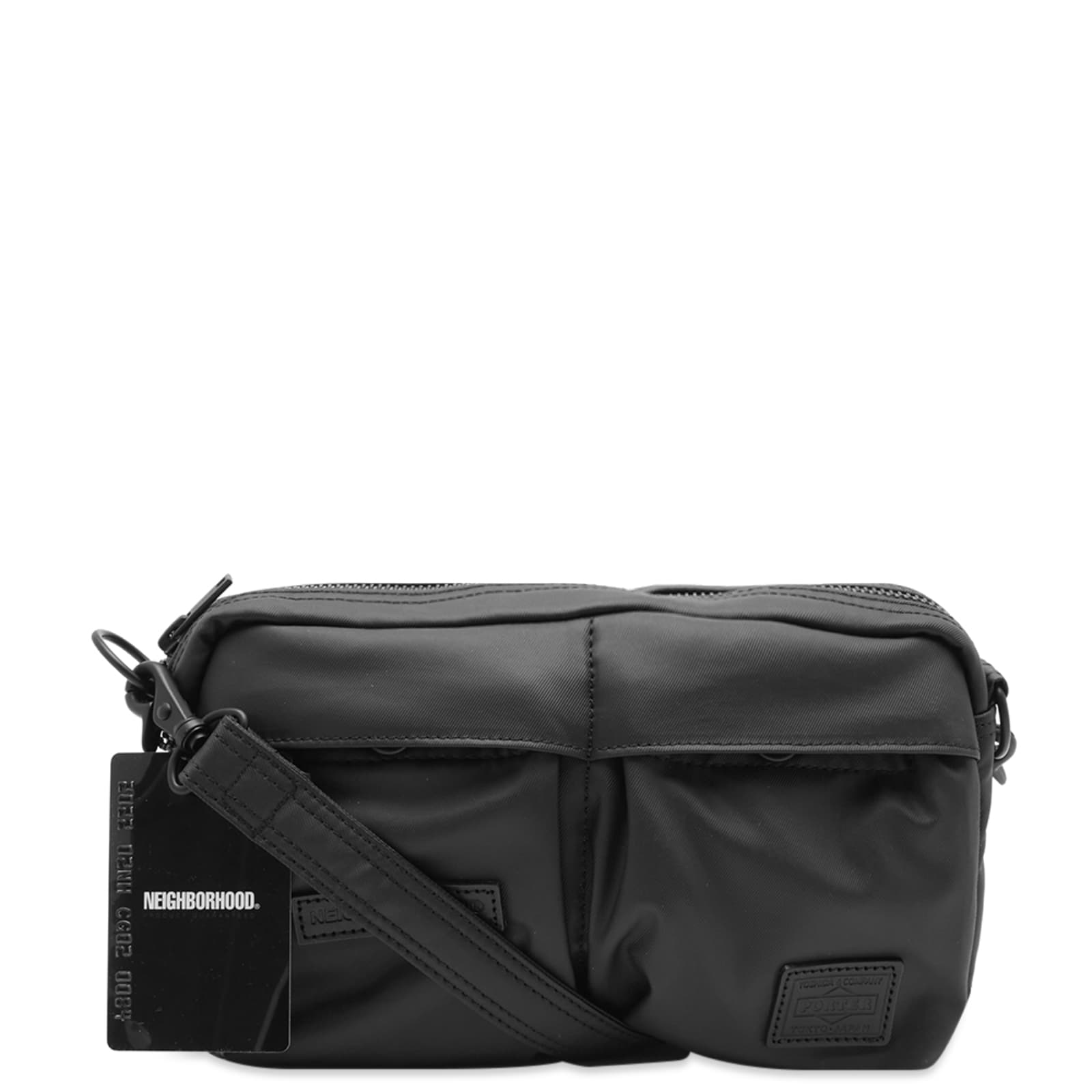 Neighborhood x Porter Shoulder Pouch Black | END.