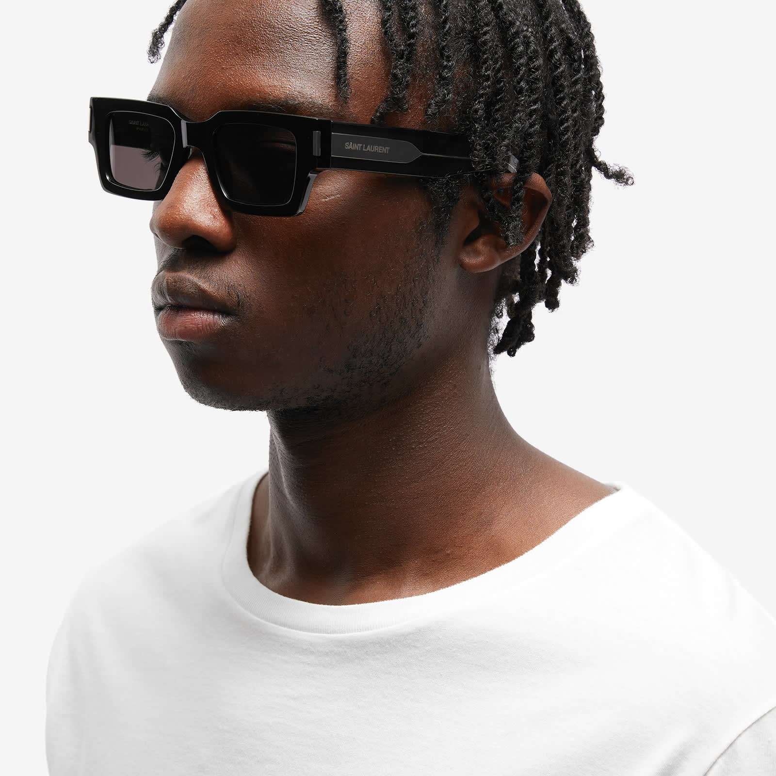 Saint Laurent SL 572 Sunglasses Black | END. (GB)