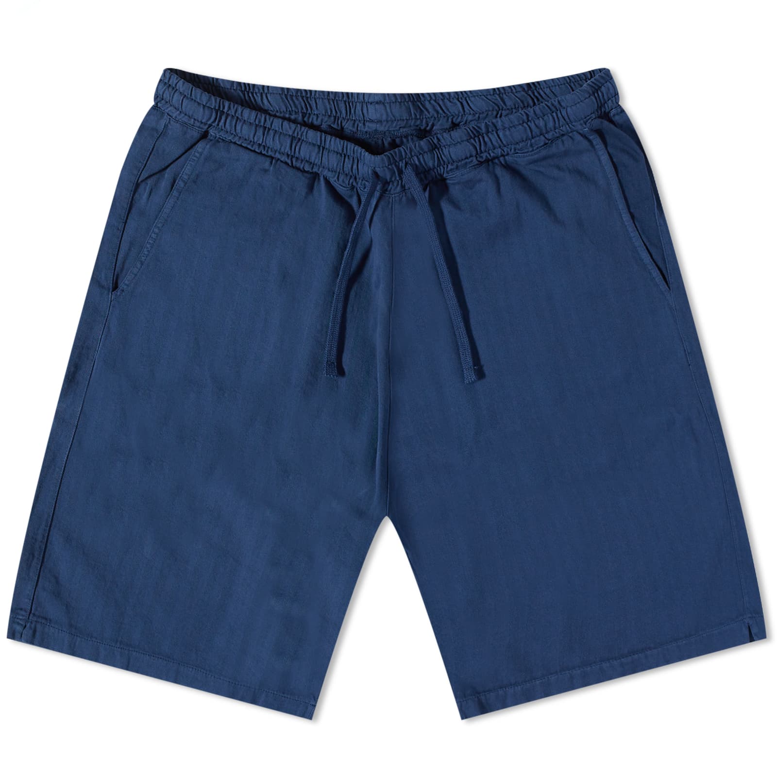 Universal Works Herringbone Cotton Lumber Short Washed Navy | END. (US)