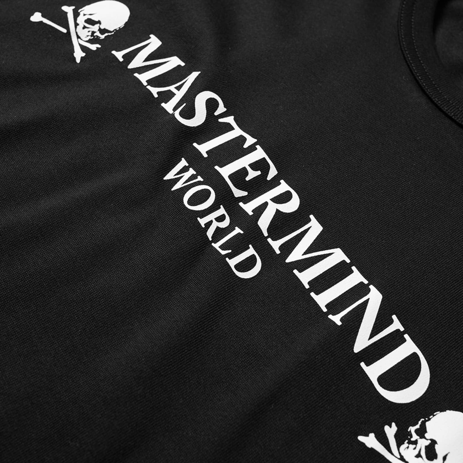 MASTERMIND WORLD Long Sleeve Logo Tee Black | END. (US)