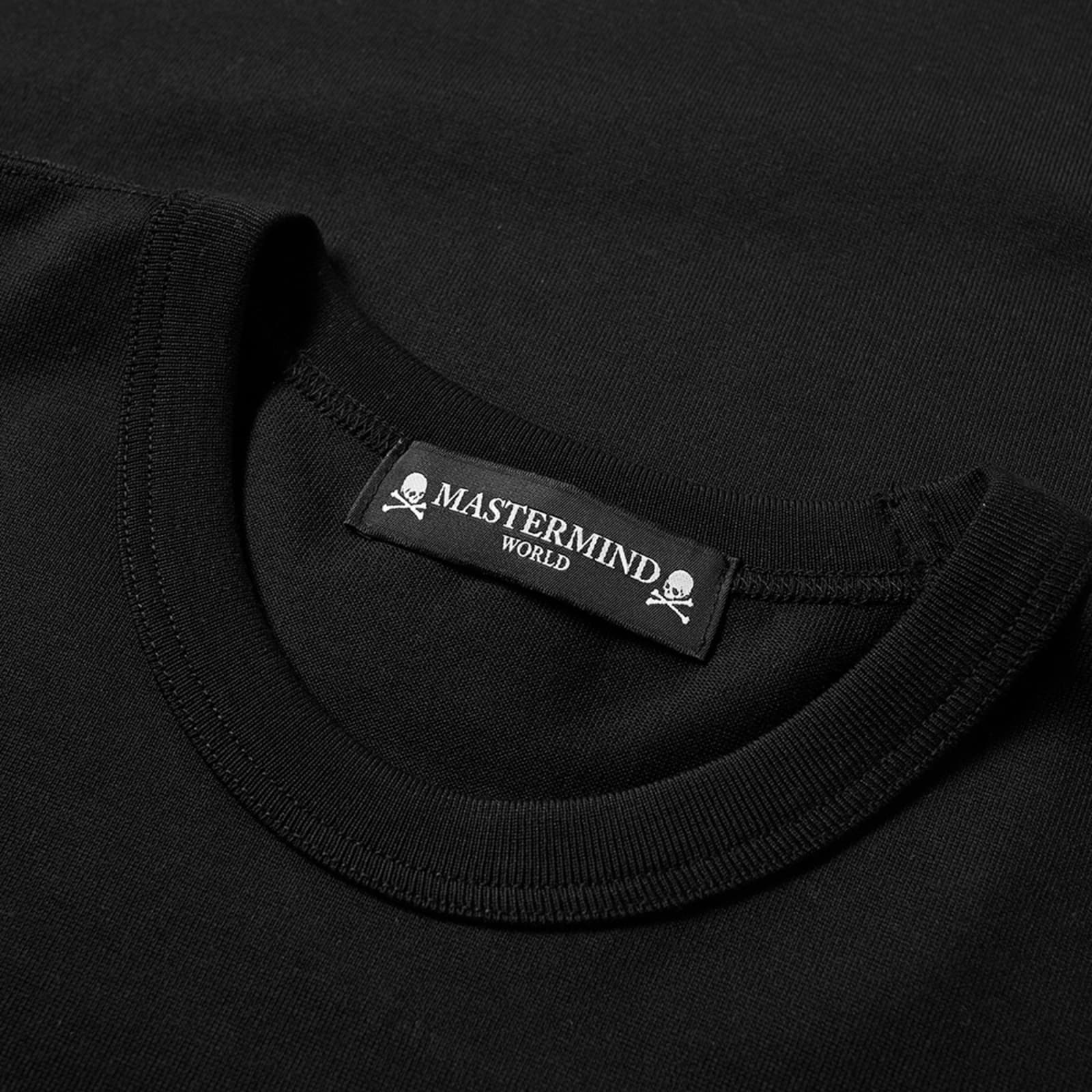 MASTERMIND WORLD Long Sleeve Logo Tee Black | END. (US)