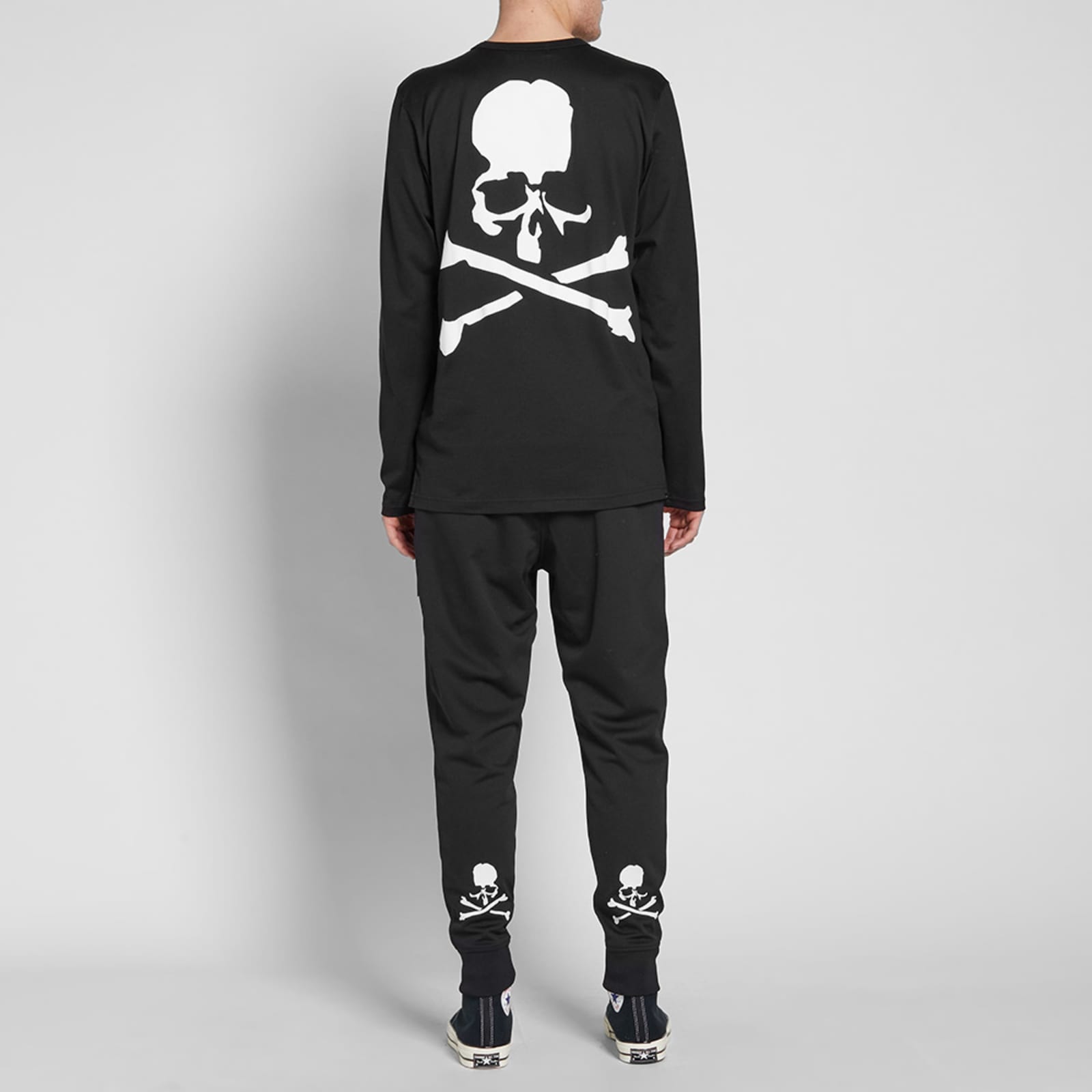 MASTERMIND WORLD Long Sleeve Logo Tee Black | END.