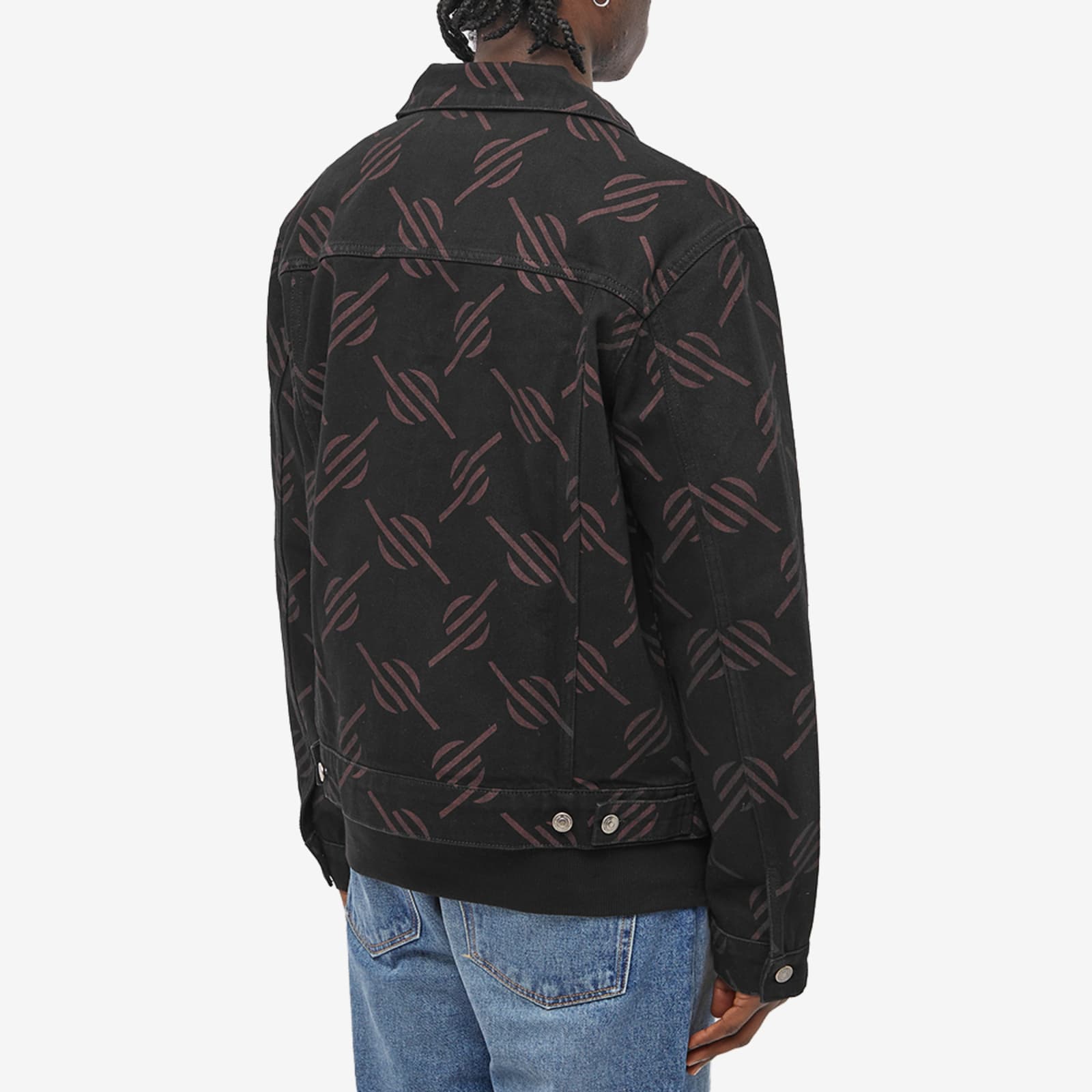 Daily Paper Phillimon Denim Jacket Black | END. (US)